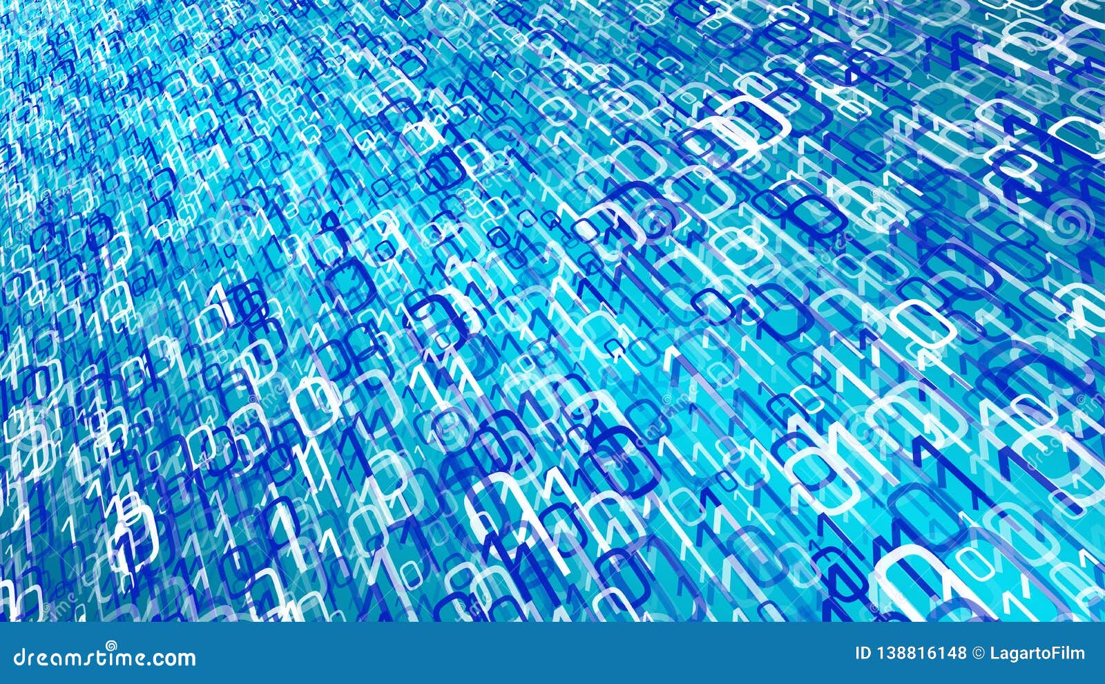 Computer Algorithm Cyber Abstract Vector Background Stock Vector ...