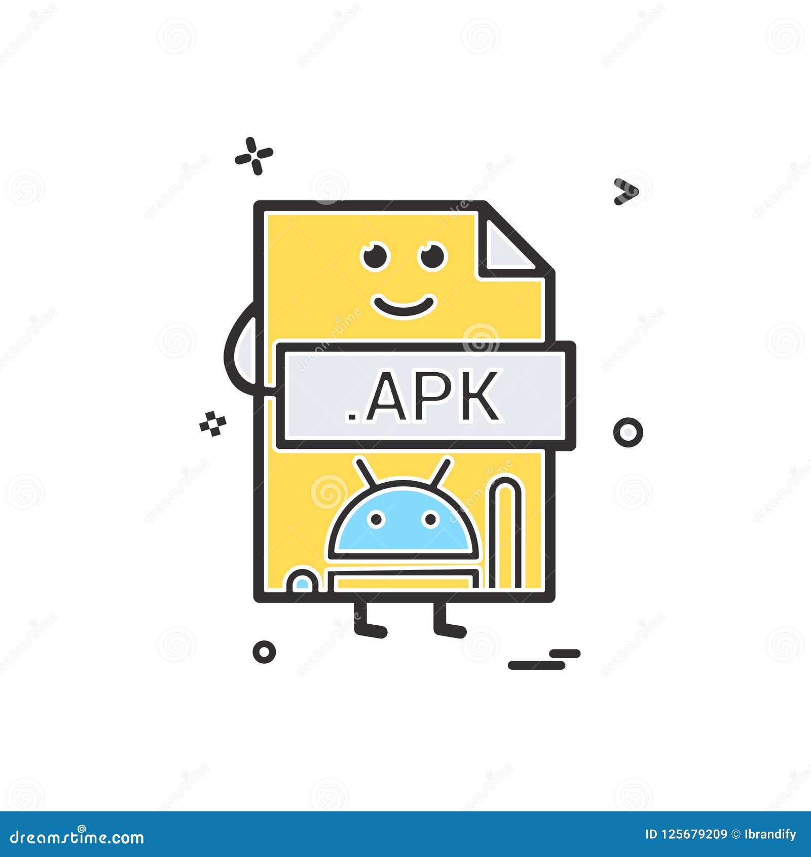 Computer Apk File Format Type Icon Vector Design Stock Vector ... Computer Apk File Format Type Icon Vector Design Stock Vector ...