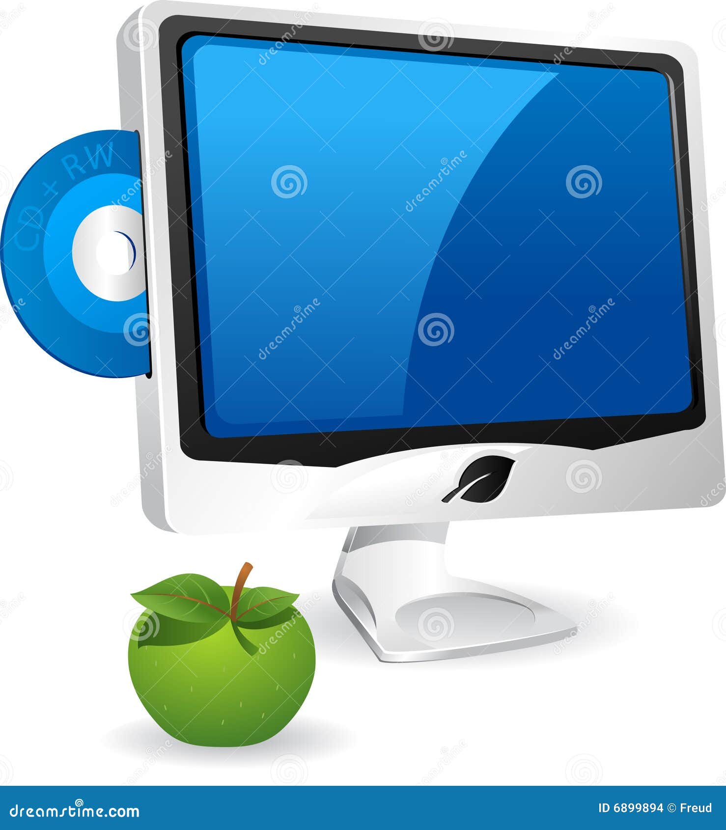 Apple Computer Desktop Stock Illustrations – 2,532 Apple Computer ...