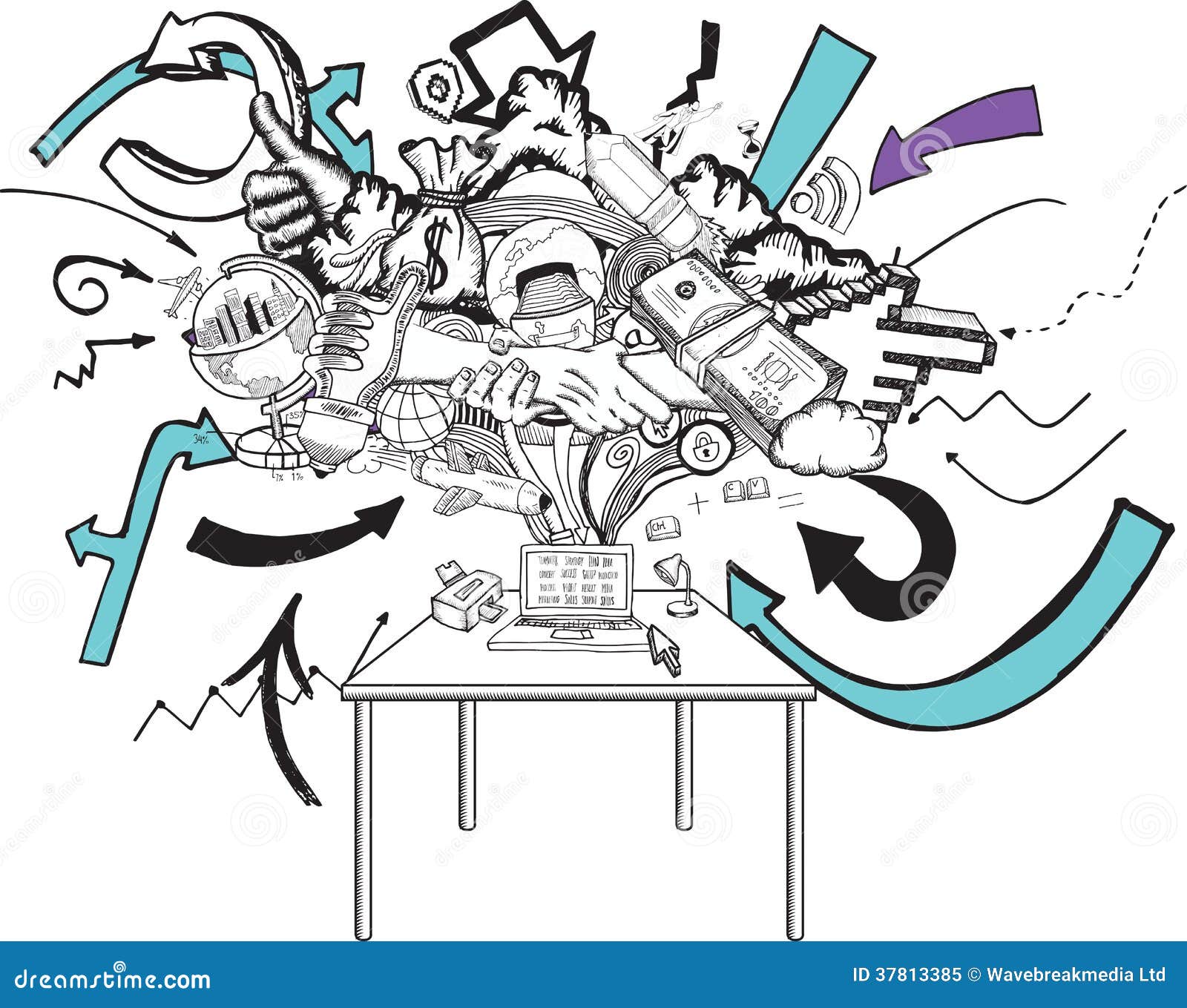 Application Doodle Stock Illustrations – 12,677 Application Doodle ...