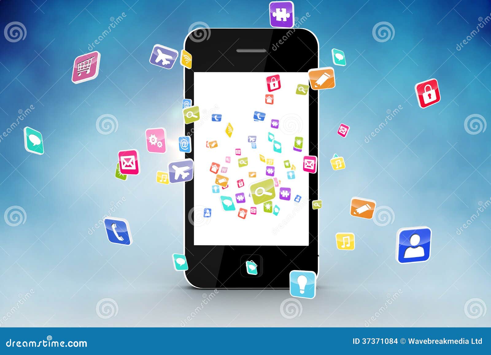 Computer applications stock illustration. Illustration of graphic ...