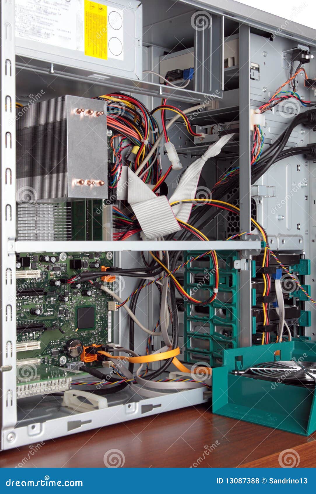 Computer assembling stock photo. Image of structure, electrical - 13087388