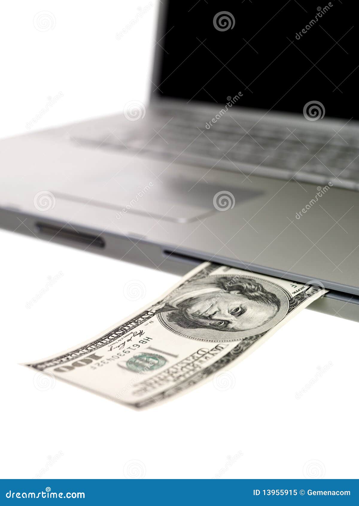 Computer ATM stock image. Image of laptop, internet, white - 13955915