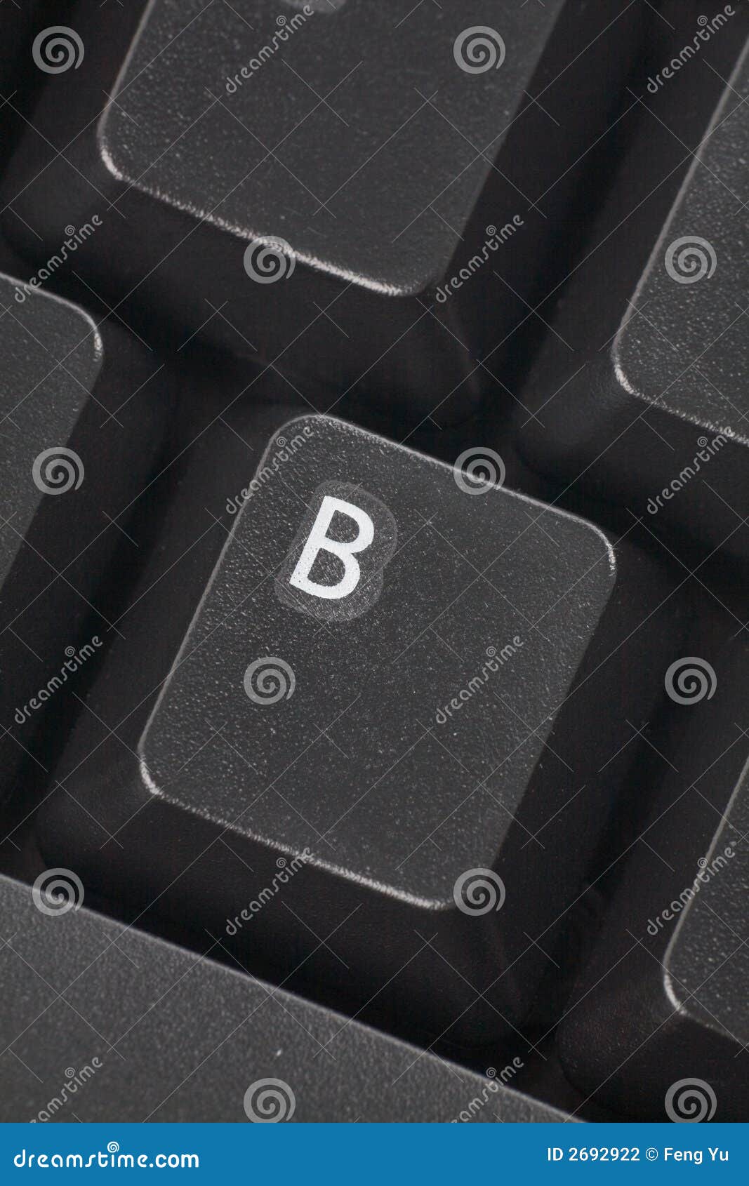 Computer B key stock photo. Image of computer, close, character - 2692922