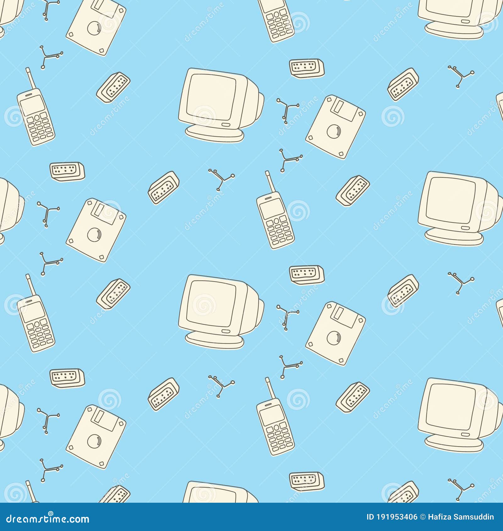 Computer Background Design. Vector Illustration Decorative Design Stock ...