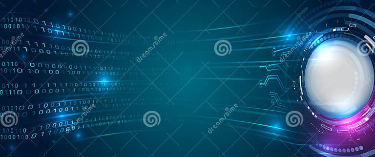 Computer Background Of Numbers Analytics Sorting Structuring Information Transfer Blue 0535