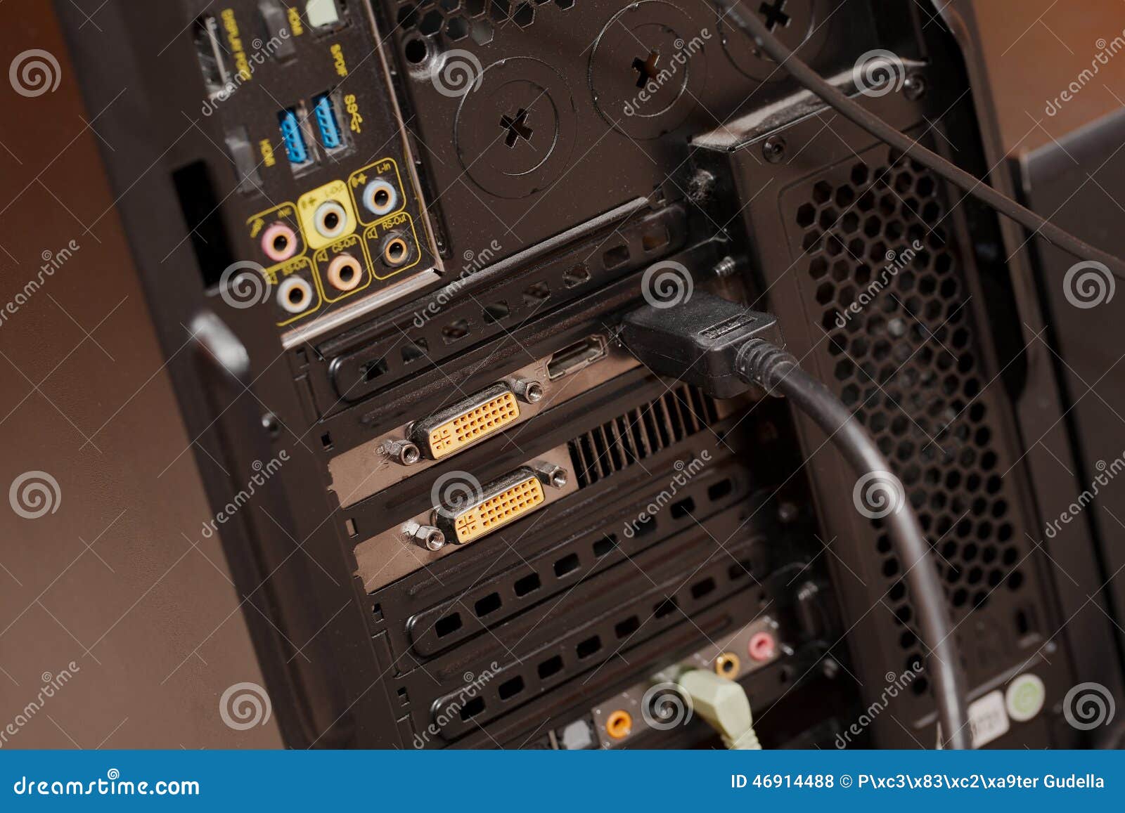 Computer stock photo. Image of output, hardware, equipment - 46914488