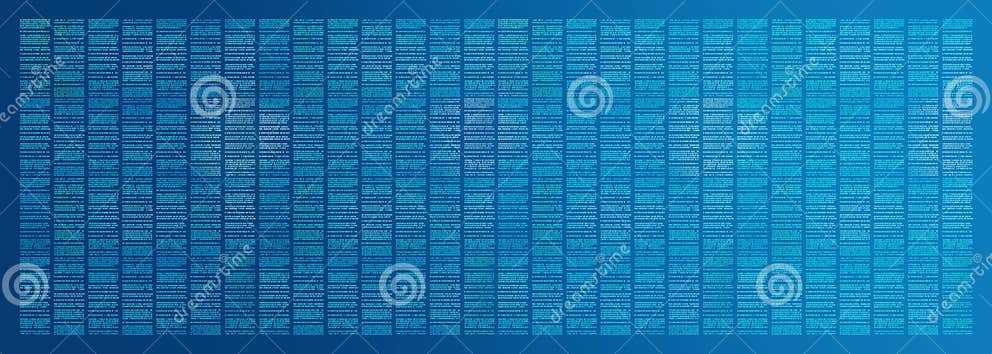 Computer Binary Code or Big Data Information for Processing Generative ...