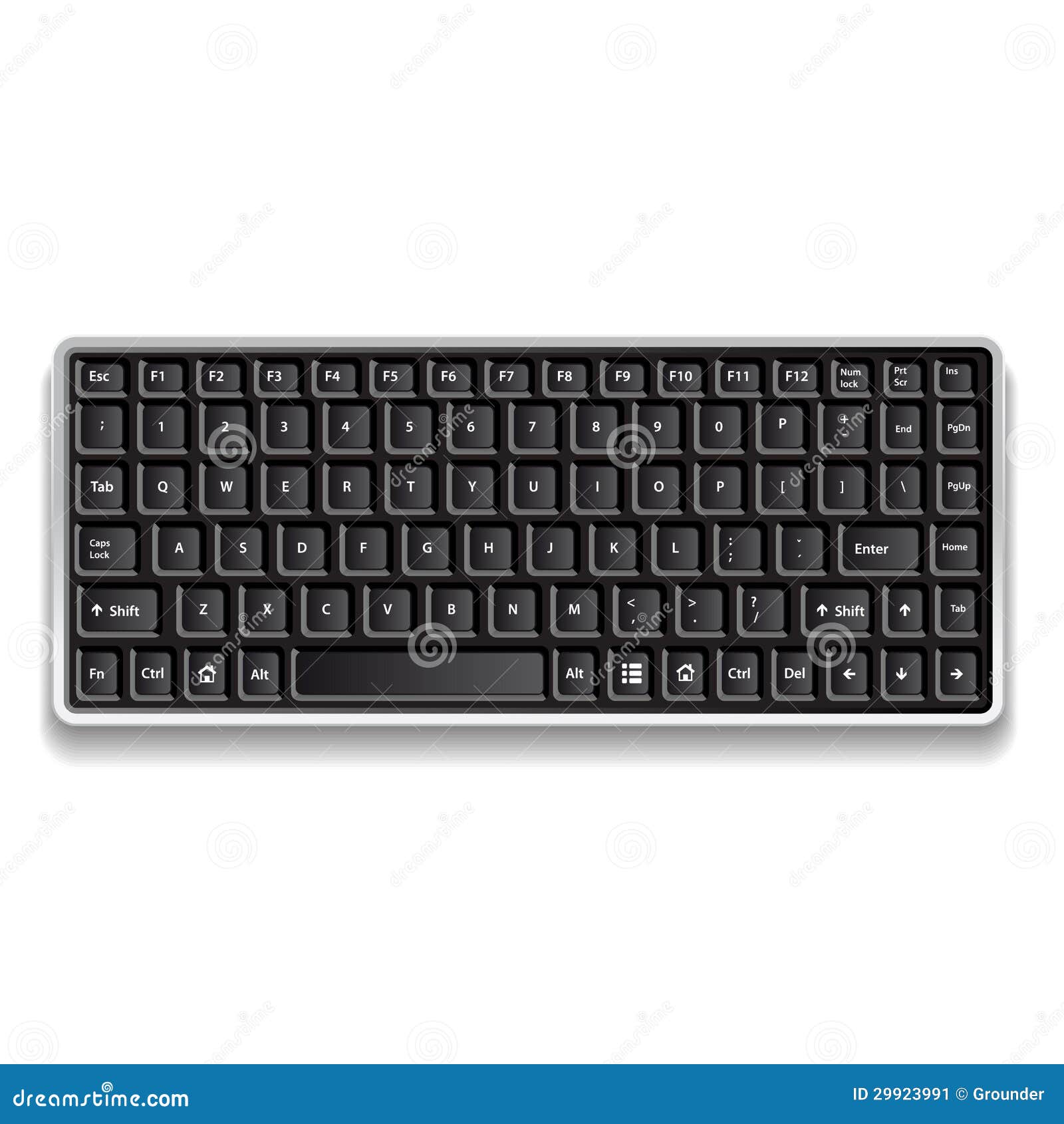 Keyboard Vector Monogram Emblem Design. | CartoonDealer.com #224787571