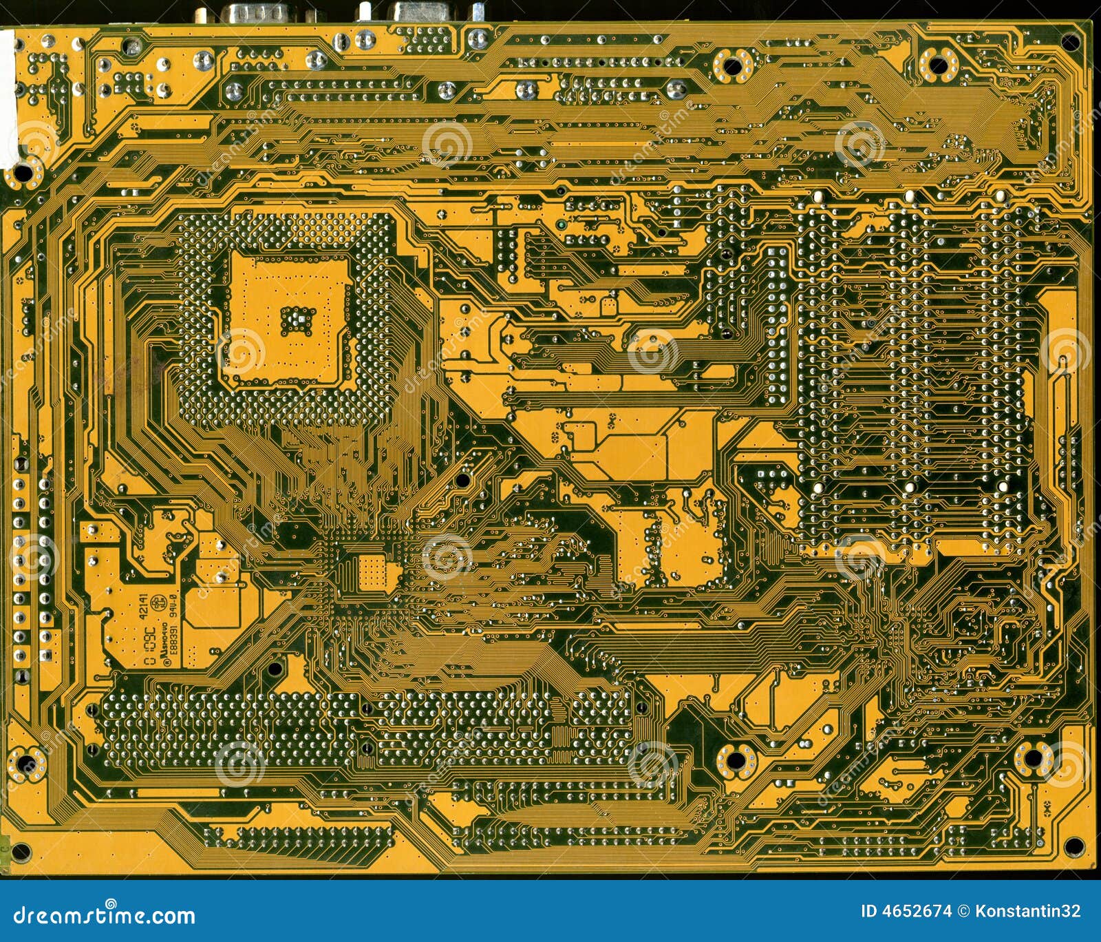 Computer board stock photo. Image of mainboard, information - 4652674