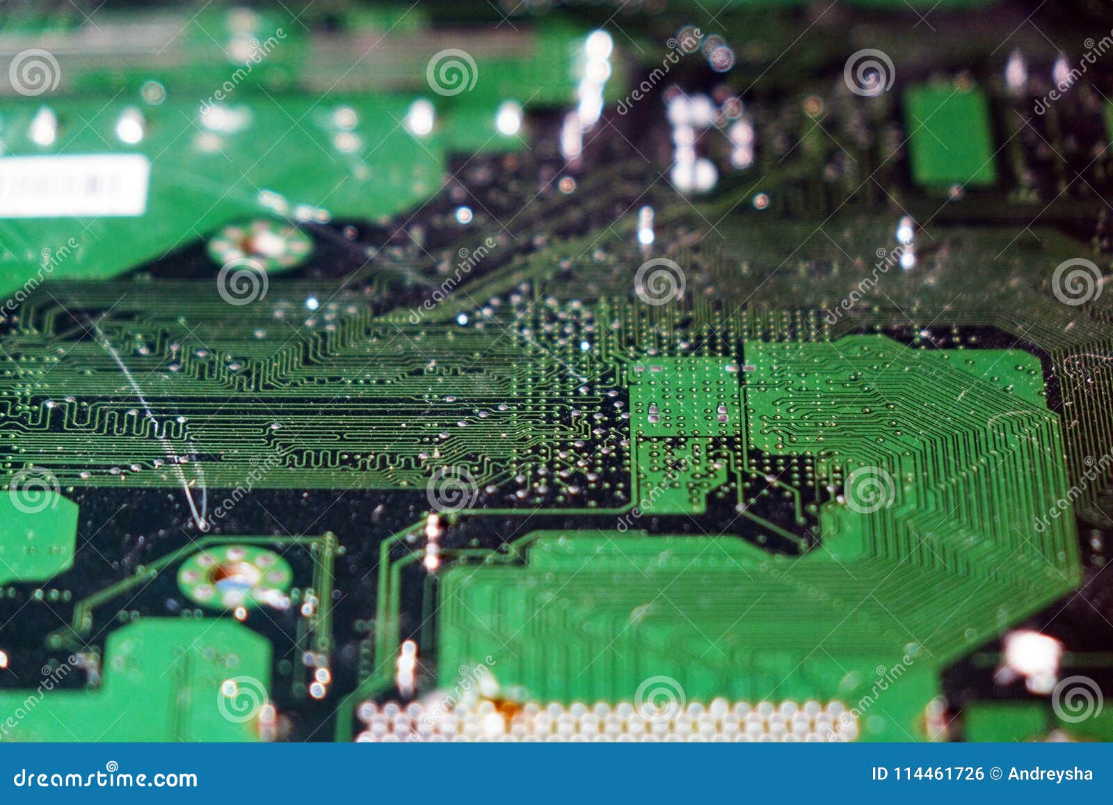 Computer Board. Electronic Technology. Stock Photo - Image of ...