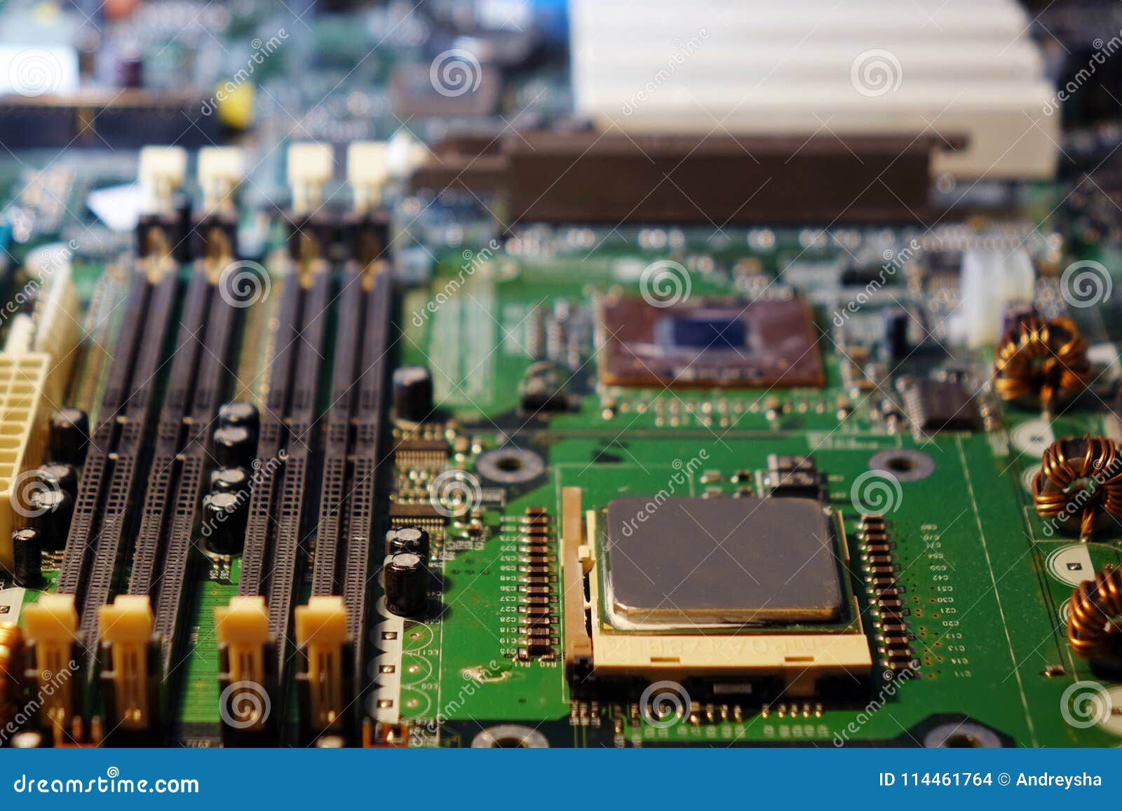 Computer Board. Electronic Technology. Stock Photo - Image of network ...