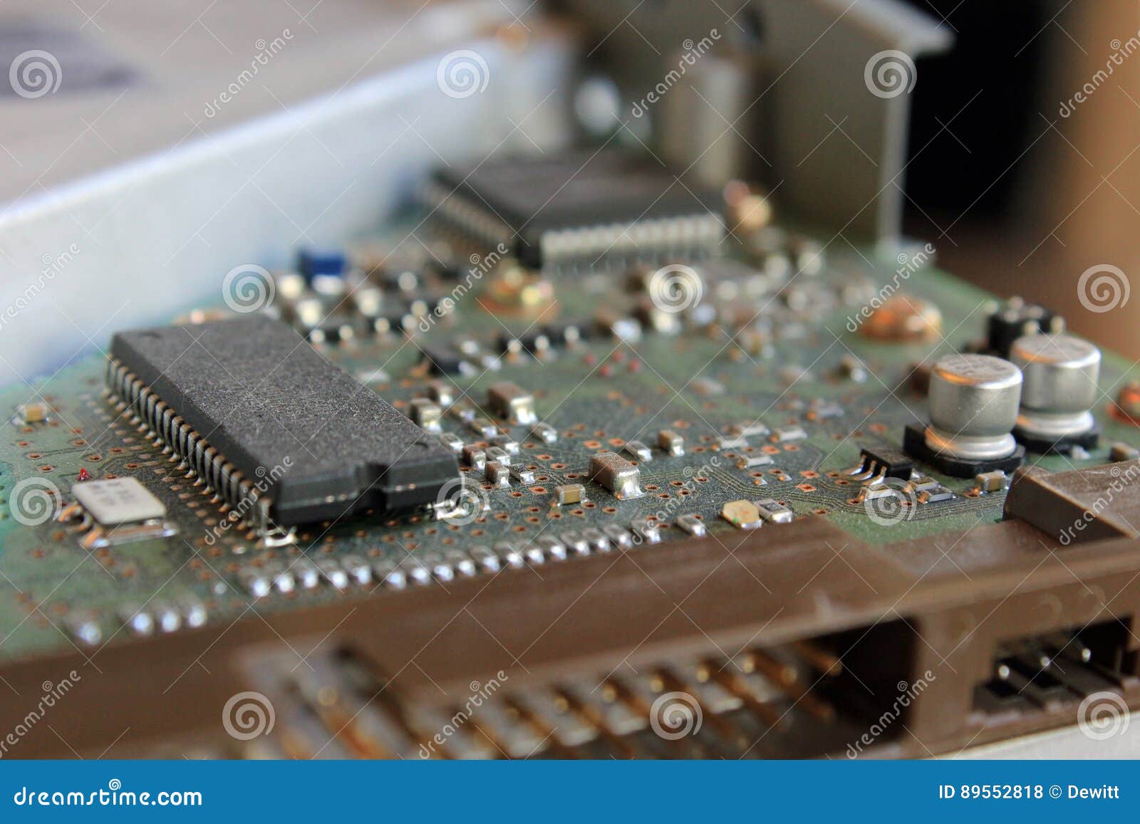 Computer board stock photo. Image of chip, dusty, circuit - 89552818