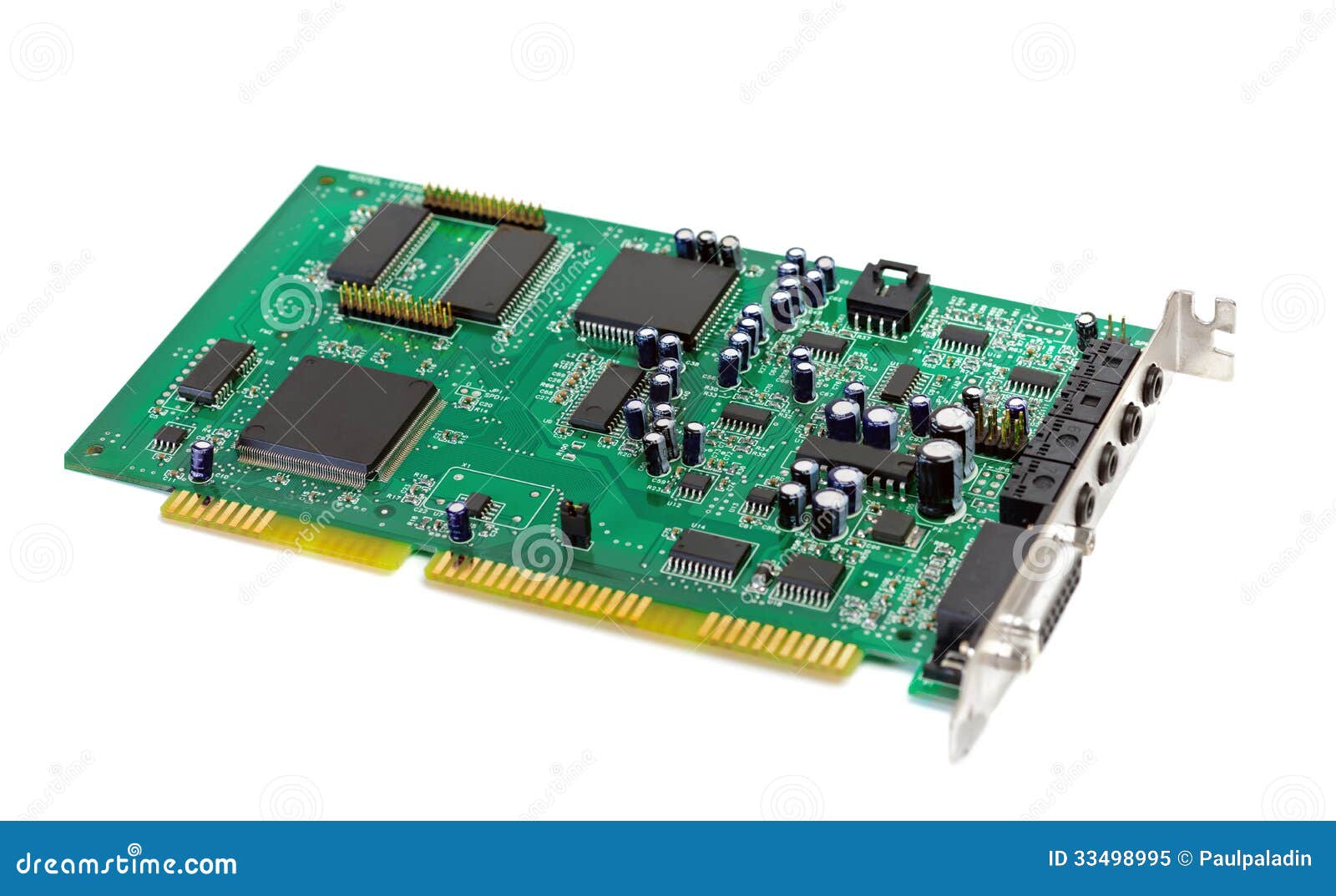 Computer board stock image. Image of technology, industry - 33498995