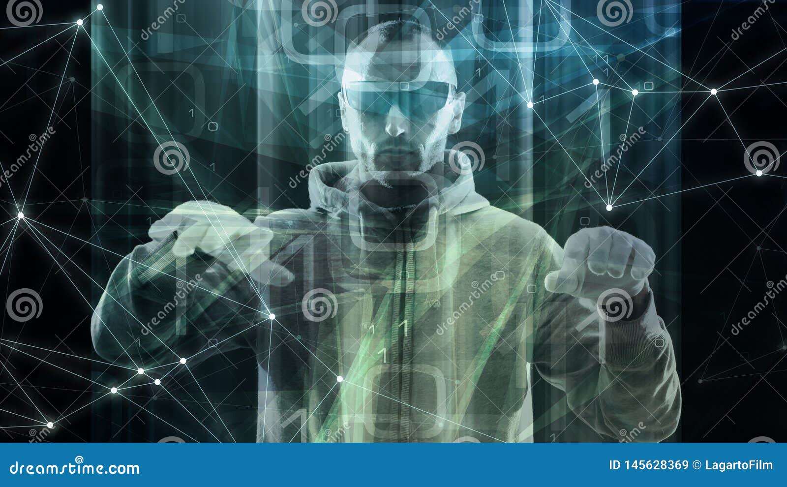 Computer Bots Cyber Attack Using Infected by Trojan Virus ...