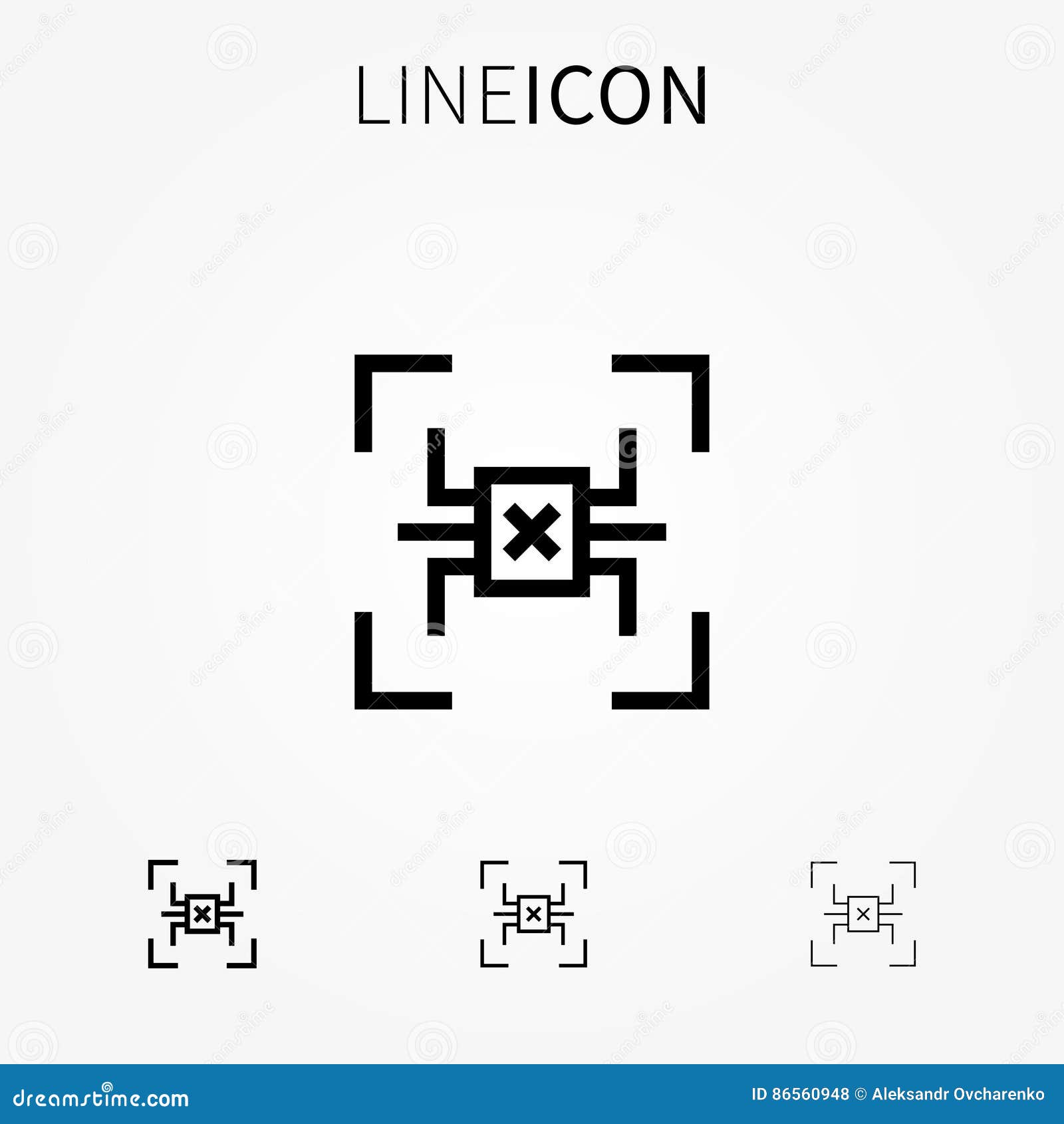 Computer Bug Vector Illustration Stock Vector - Illustration of network ...