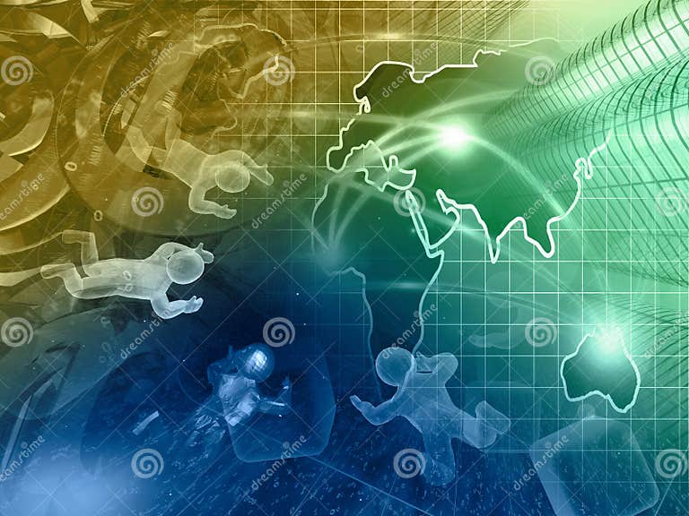 Computer business stock illustration. Illustration of electronic ...