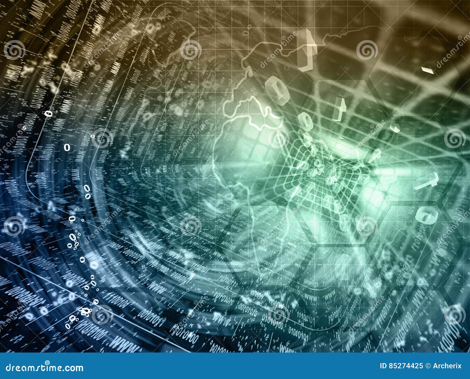 Computer business stock image. Image of electronic, innovation - 85274425