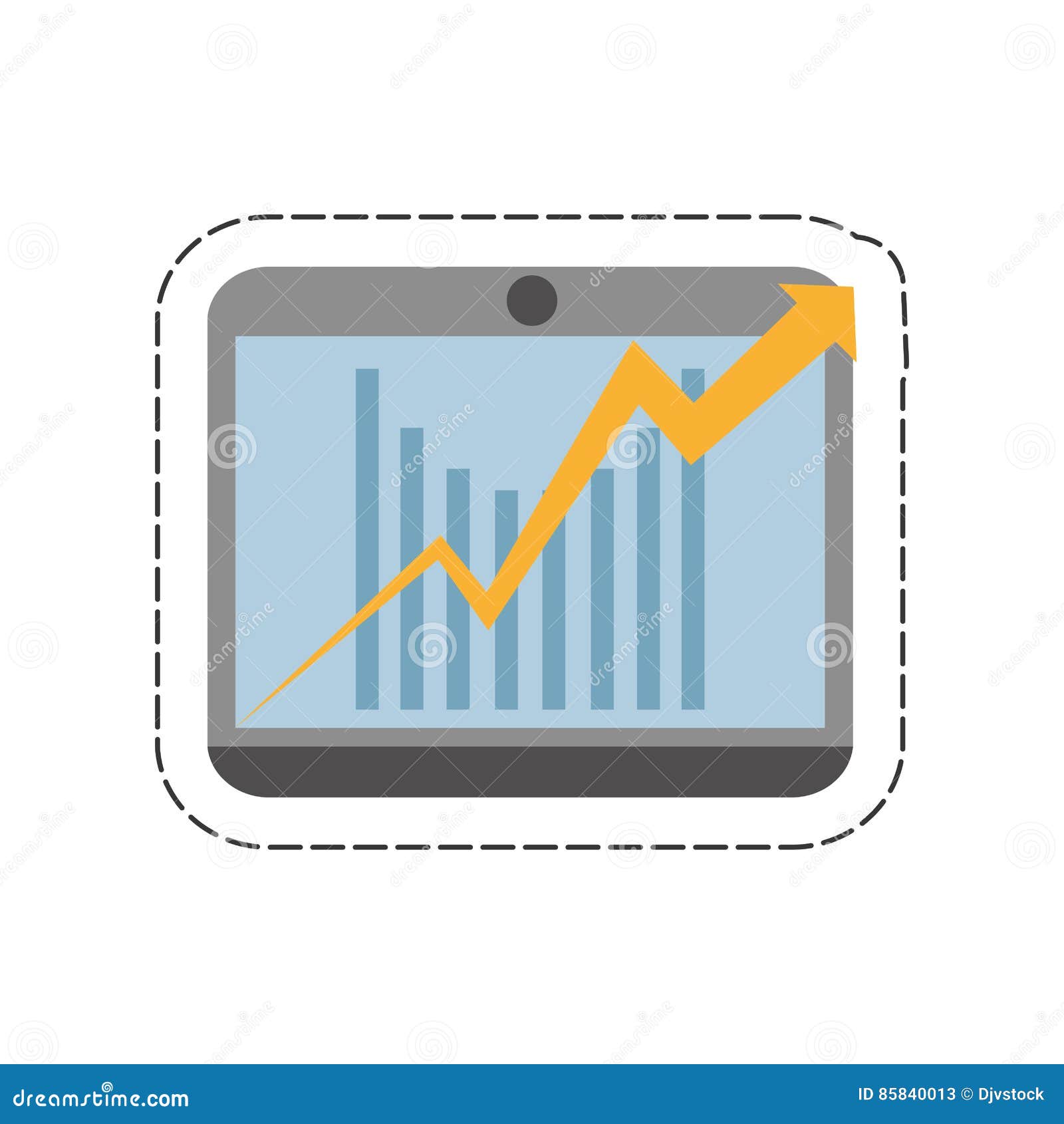 Computer Business Icon Design Stock Illustration - Illustration of ...