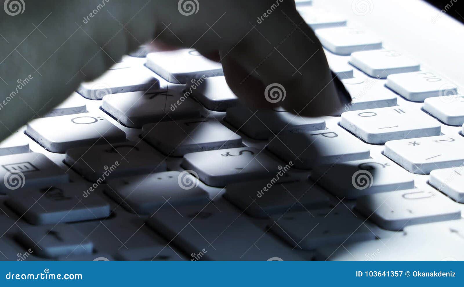 Computer Business Office Work Keyboard Typing Stock Video - Video of ...