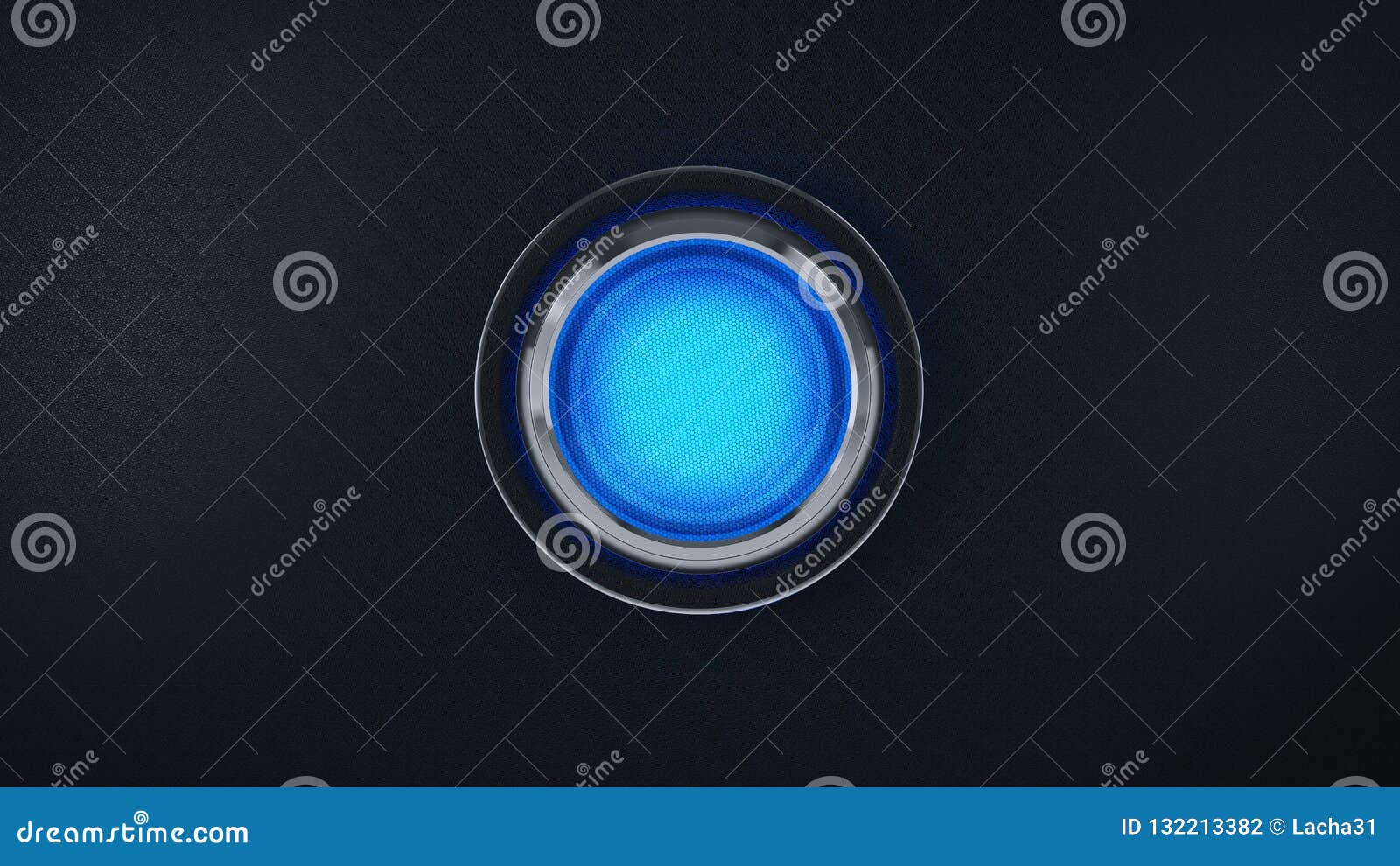 Computer Button. 3d Rendering Stock Illustration - Illustration of ...