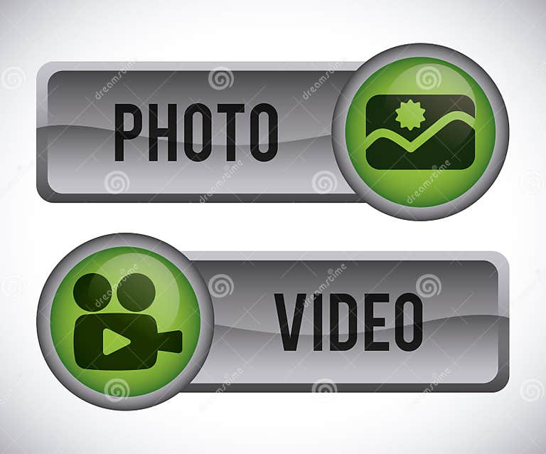 Computer button stock vector. Illustration of buttons - 48145646