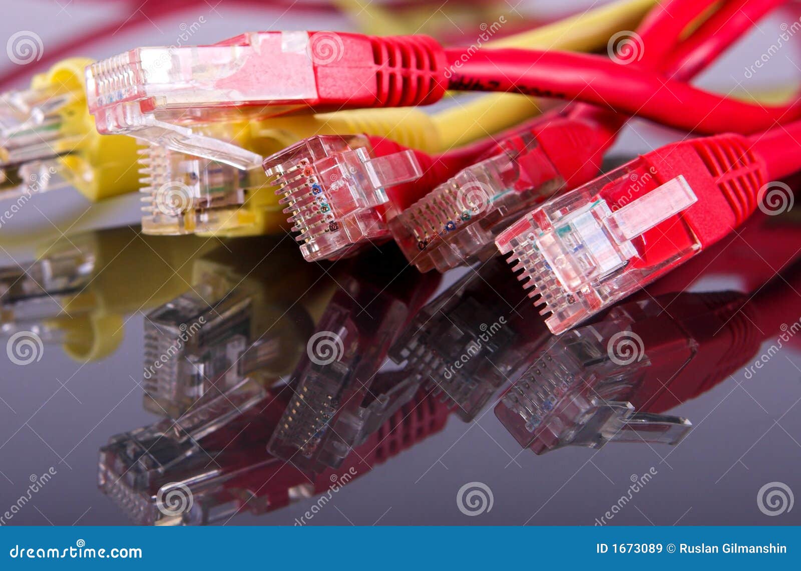 Computer cable stock image. Image of electric, industry - 1673089