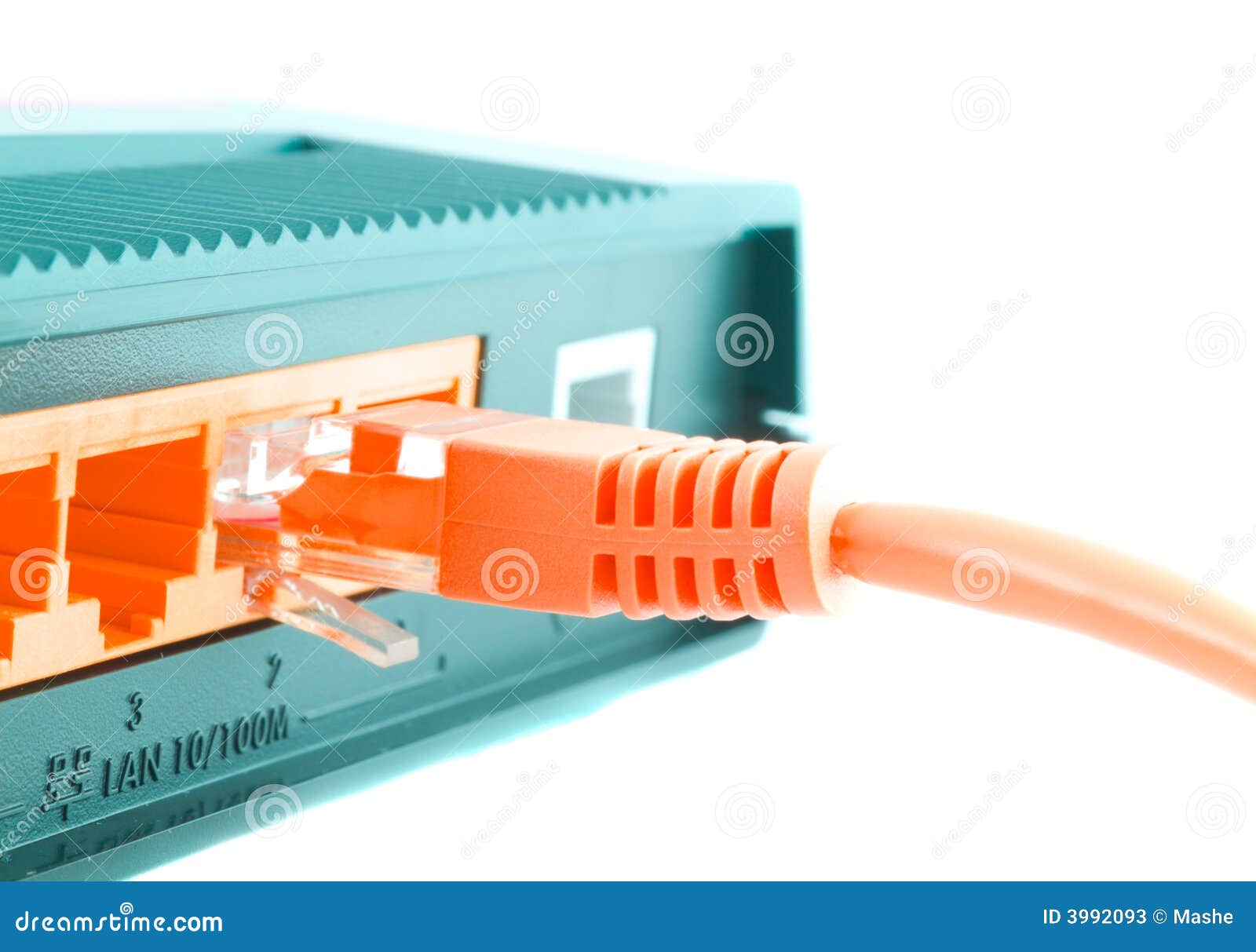Computer cable. stock image. Image of interconnect, link - 3992093