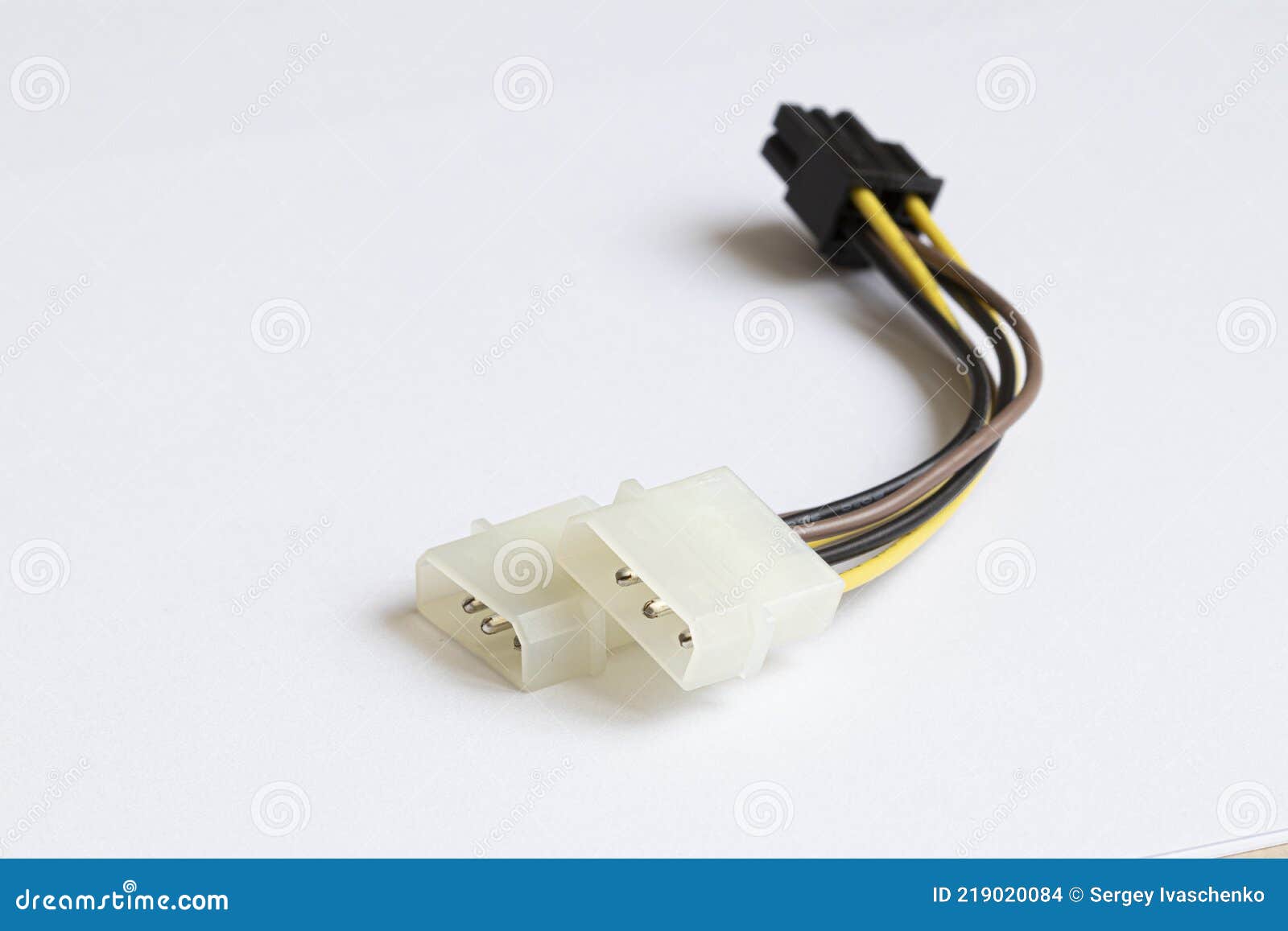 Computer cable. stock photo. Image of connecting, technology - 219020084