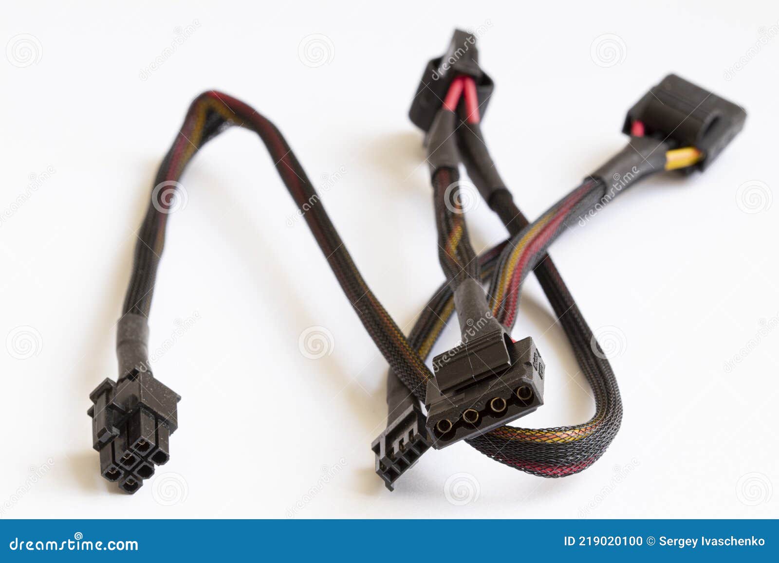 Computer cable. stock photo. Image of cable, plug, internet - 219020100