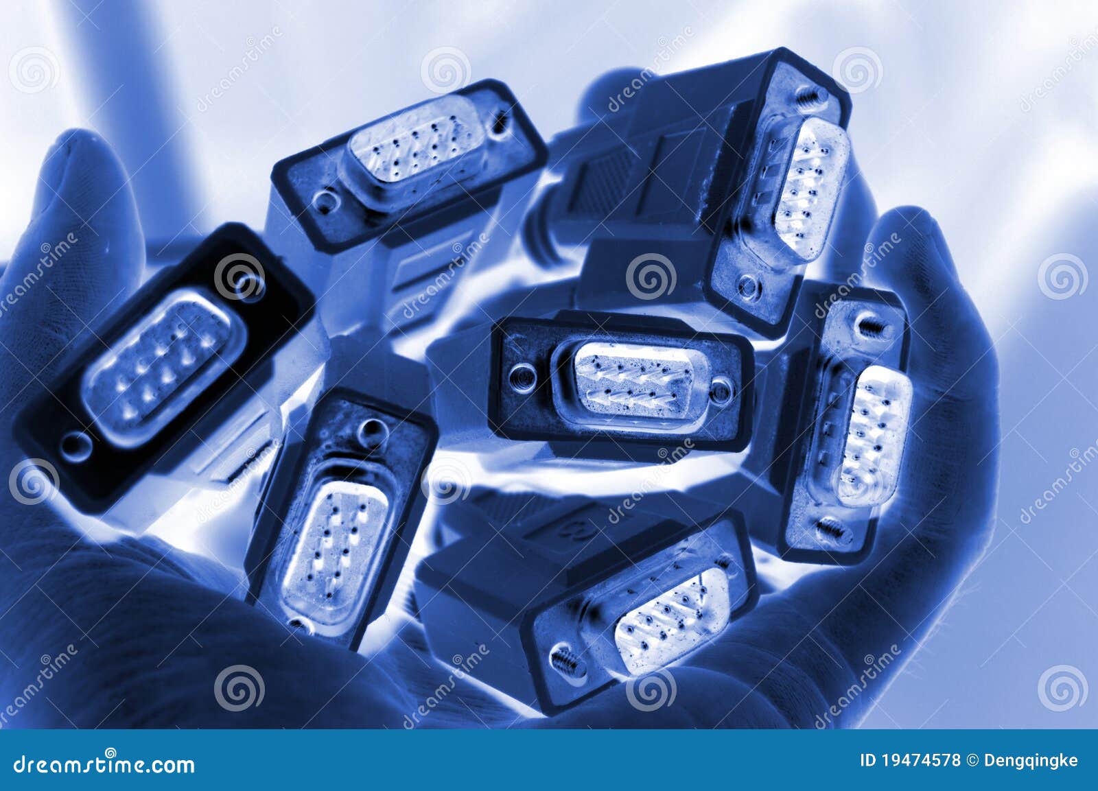 Computer cables stock photo. Image of plug, hookup, fast - 19474578
