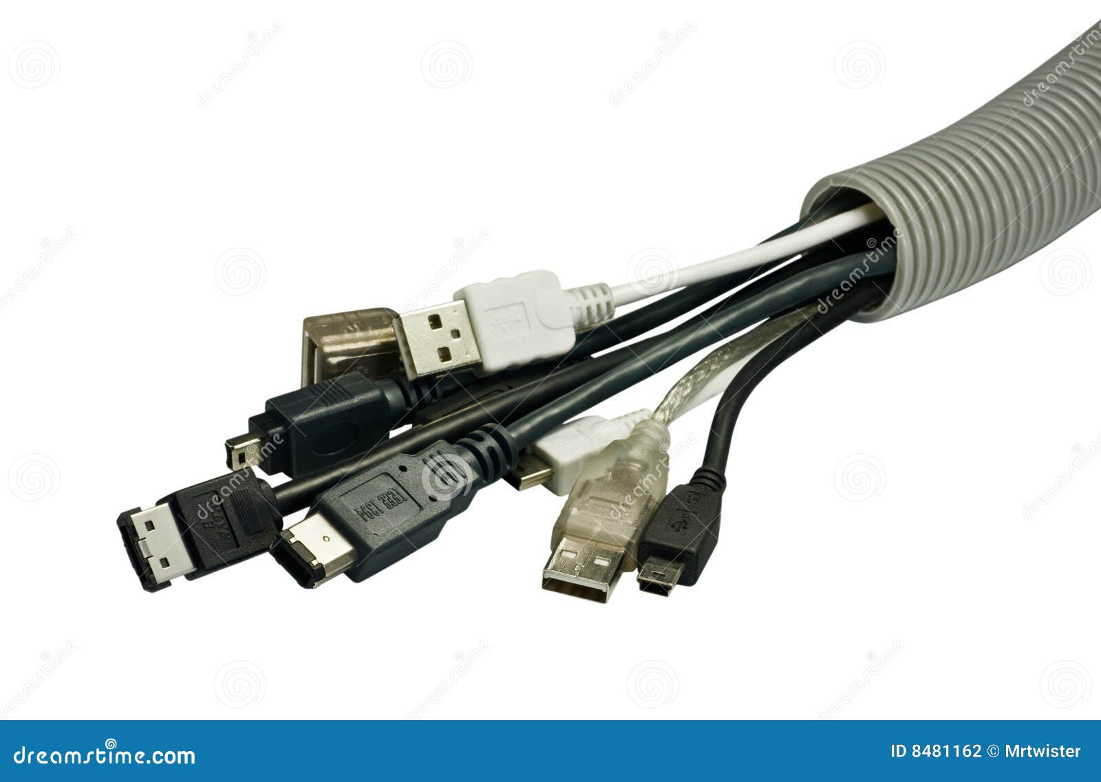 Computer cables stock photo. Image of internet, global - 8481162