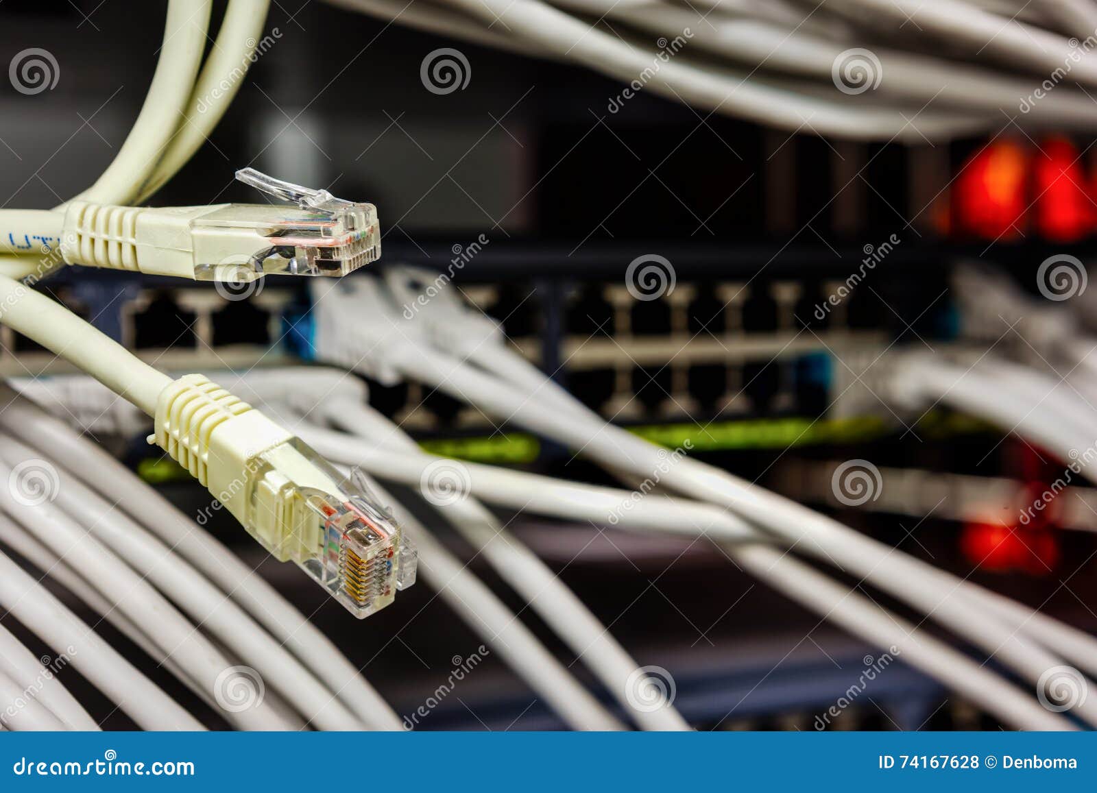 Computer cables built plug stock photo. Image of tech - 74167628