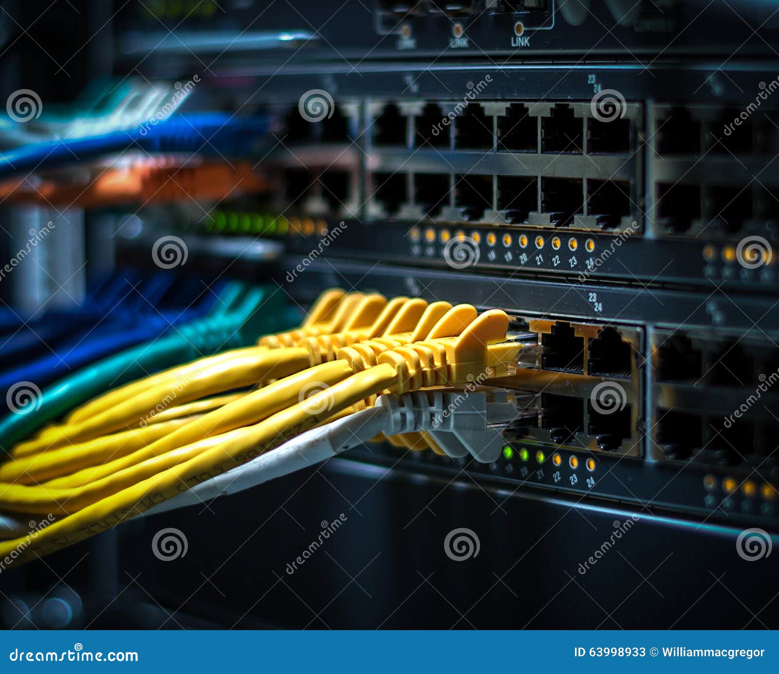 Computer Cables stock image. Image of cat5, logic, communication - 63998933