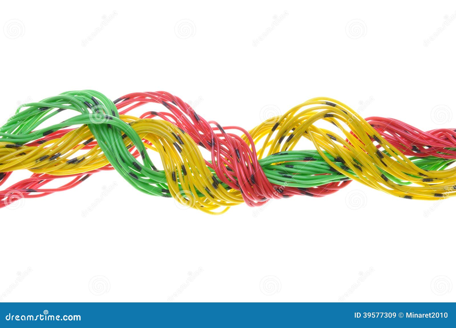 Computer cables stock image. Image of installation, connect - 39577309