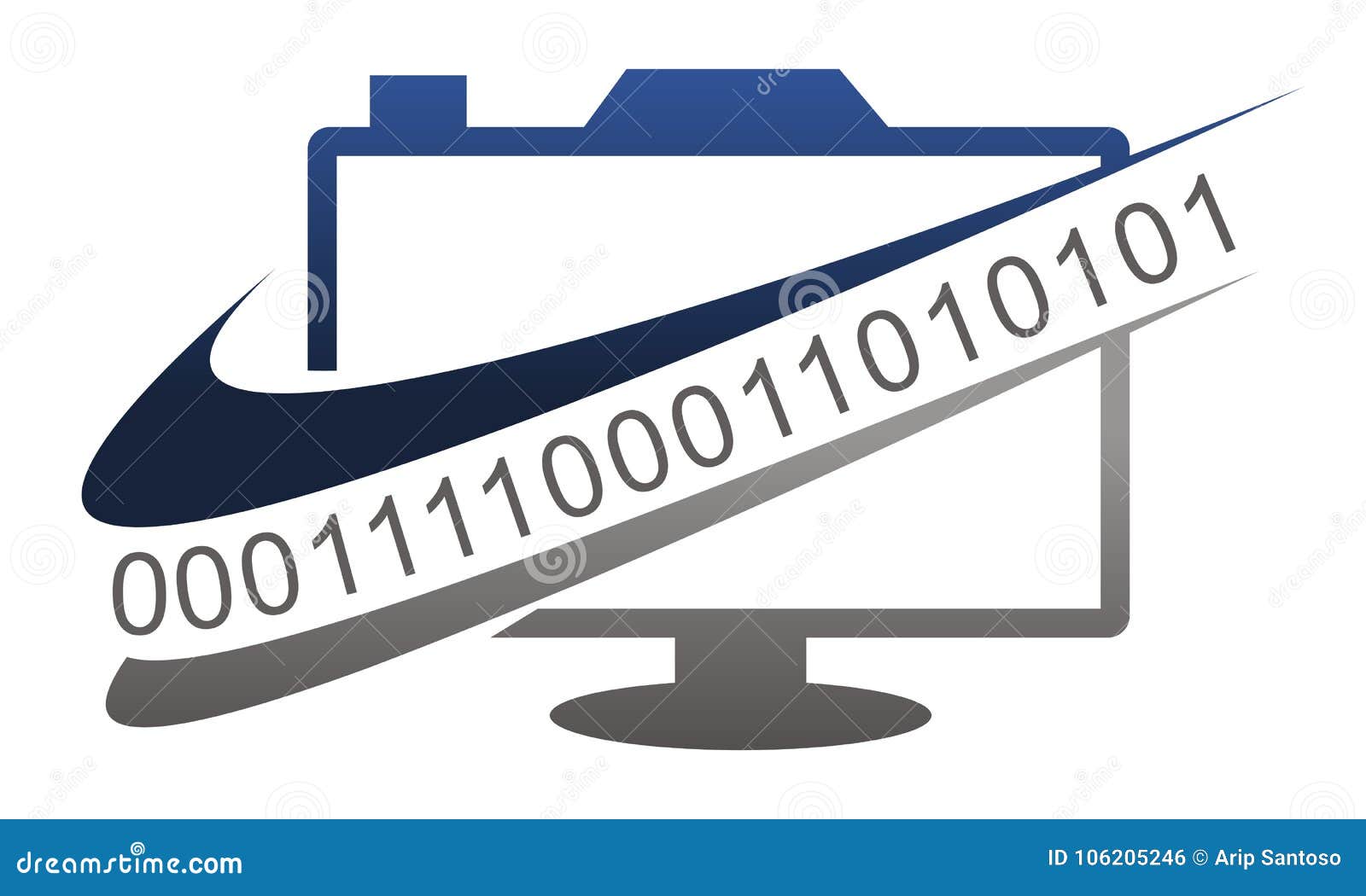 Computer Camera Program Code Stock Vector - Illustration of data ...