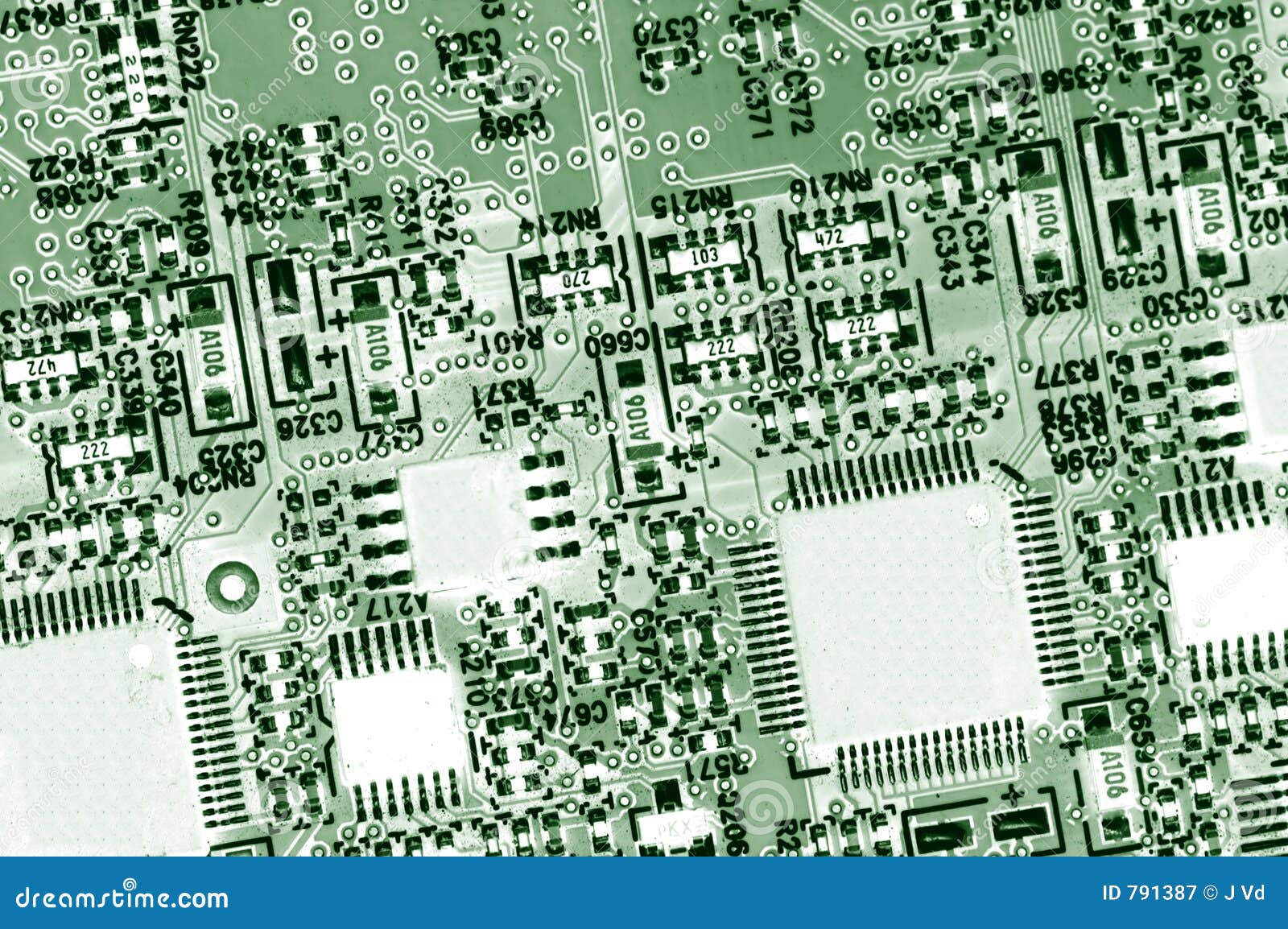 Computer Card stock image. Image of computer, chip, inverted - 791387