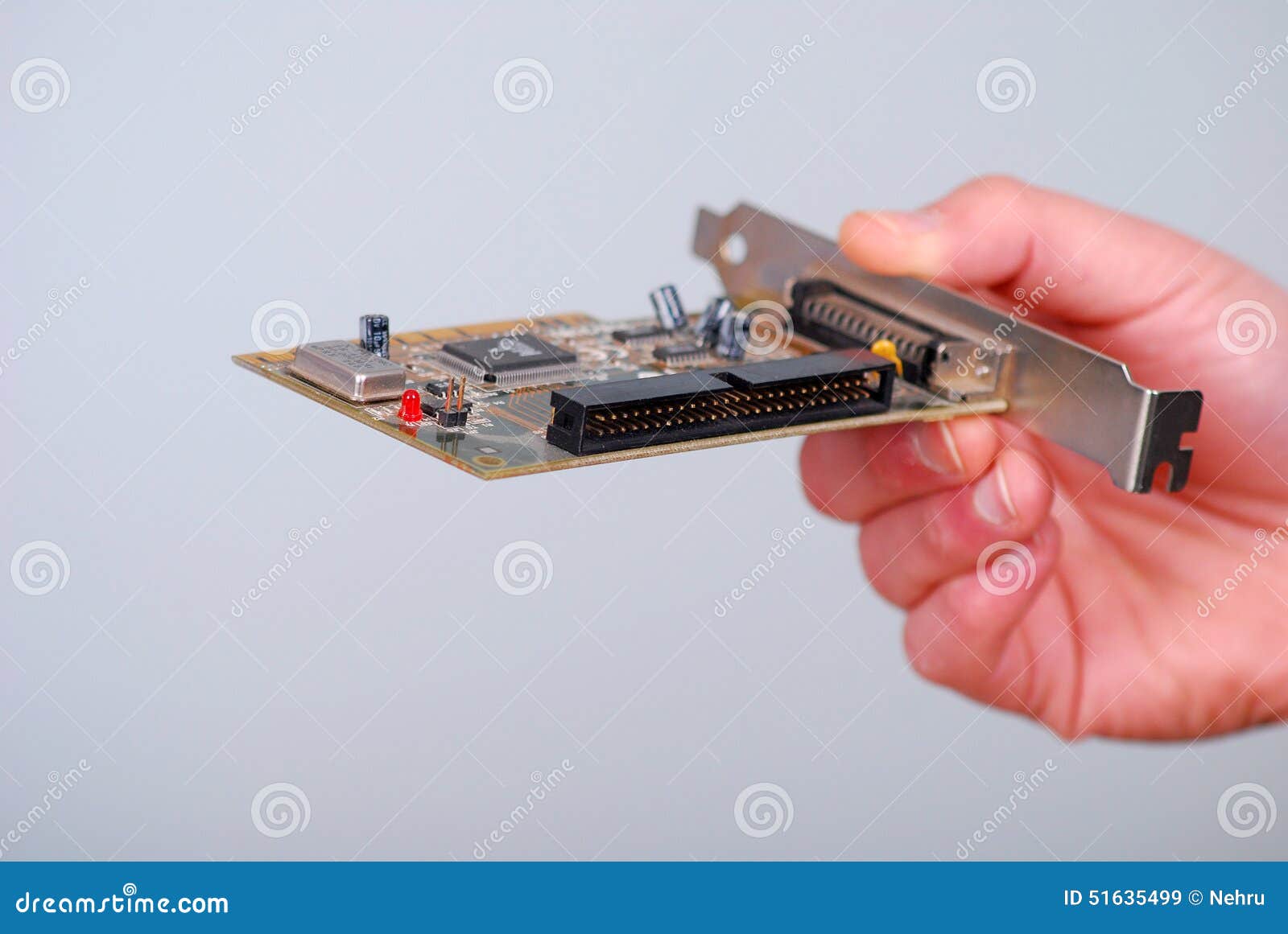 Computer card stock image. Image of graphics, memory - 51635499