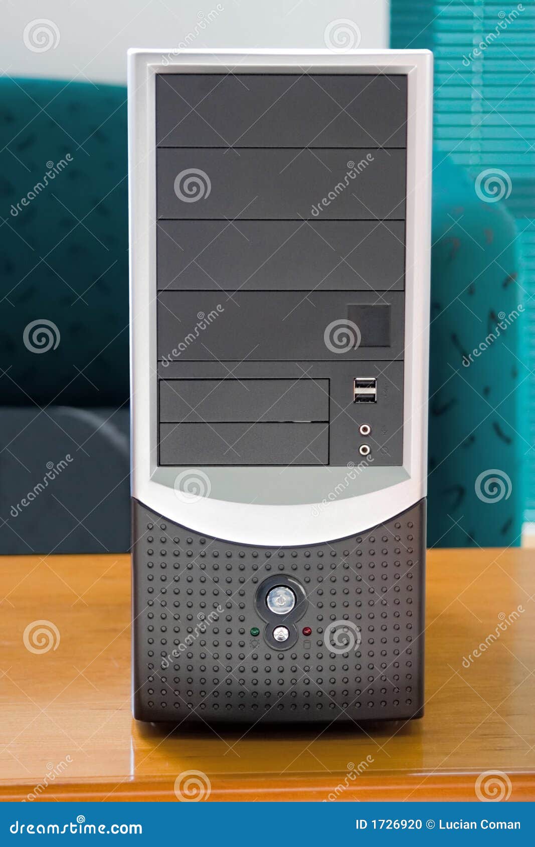Computer case stock photo. Image of desktop, audio, station - 1726920