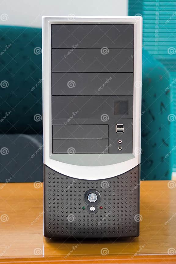 Computer case stock photo. Image of desktop, audio, station - 1726920