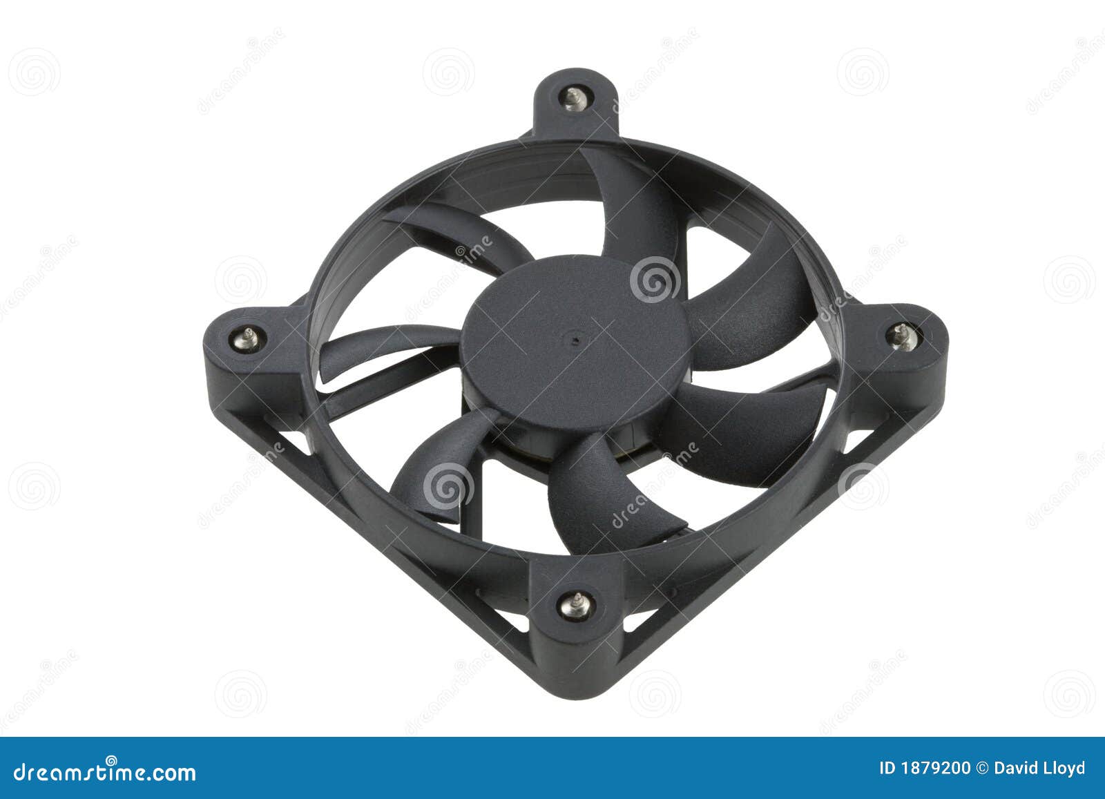 Computer case fan stock photo. Image of blades, rotor - 1879200