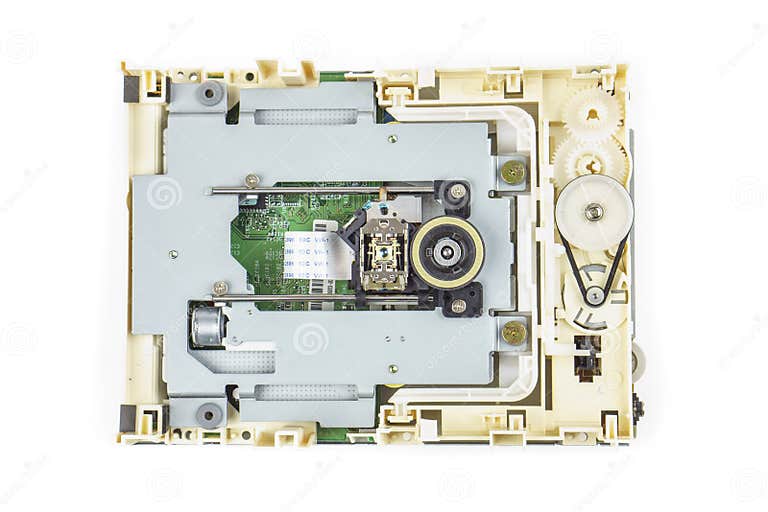 Computer Cd-rom Drive Disassembled 02 Stock Image - Image of ...