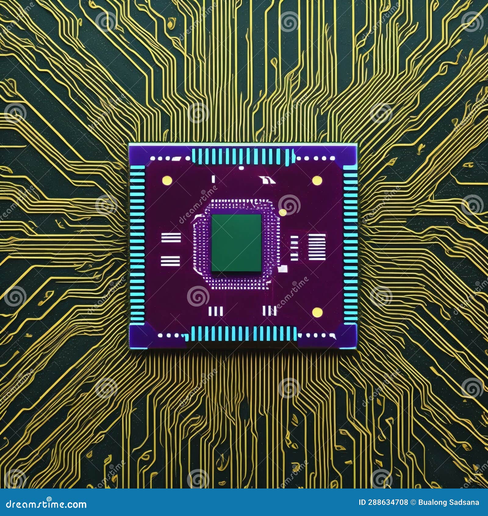 Computer Cell Phone Micro Chips. Motherboard. Data RAM. Circuitry ...