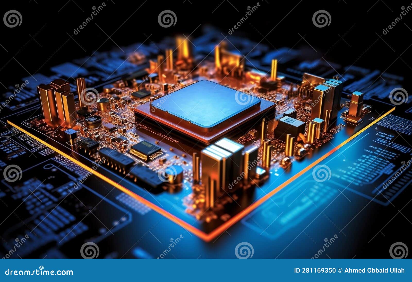 Computer and Cell Phone Microchips - Motherboard Technology and ...