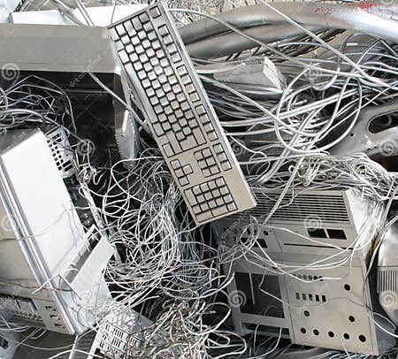 Computer chaos stock illustration. Illustration of computer - 3819179