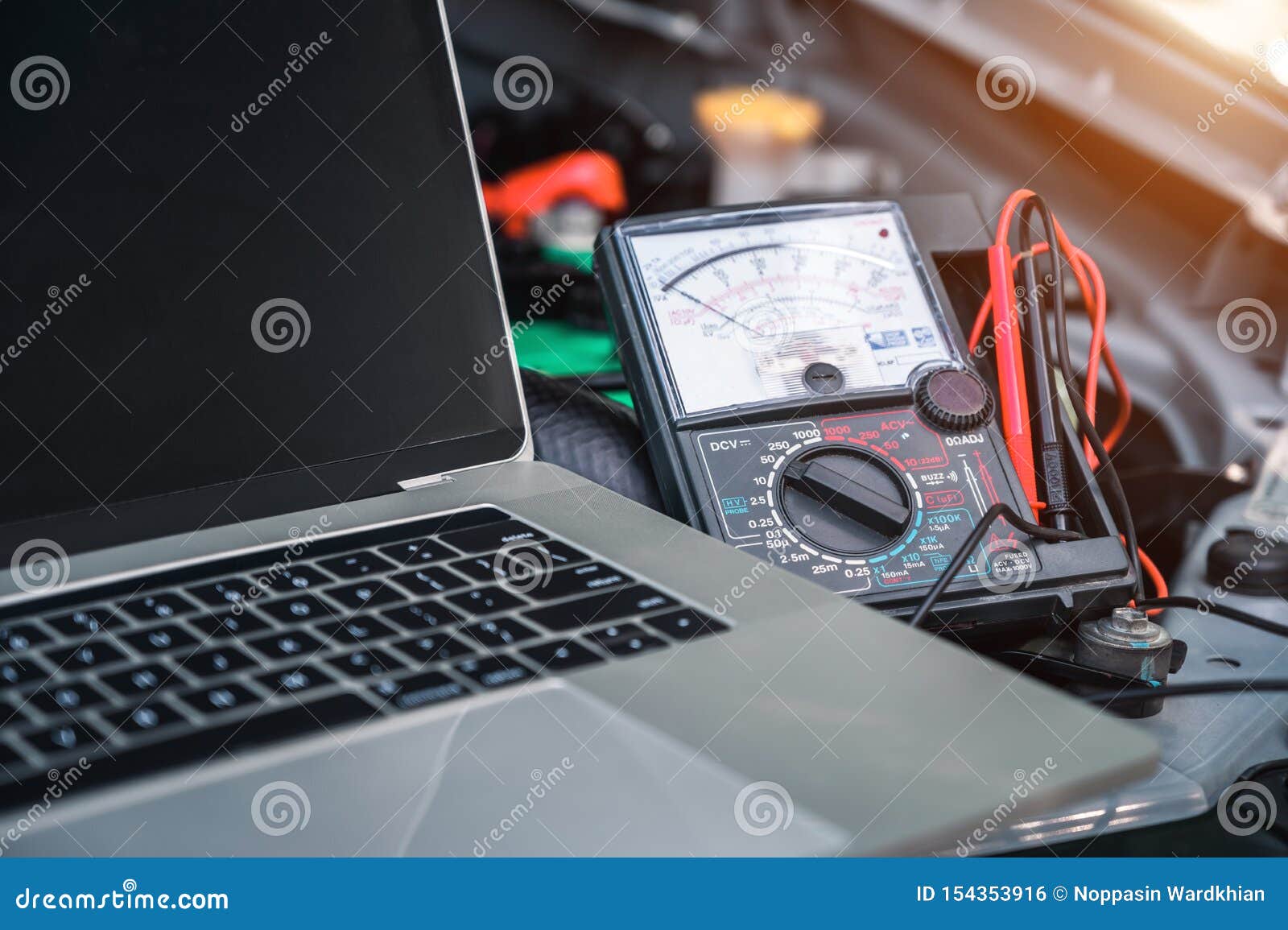 Computer Check Car,Space for Writing Letters Stock Photo - Image of ...