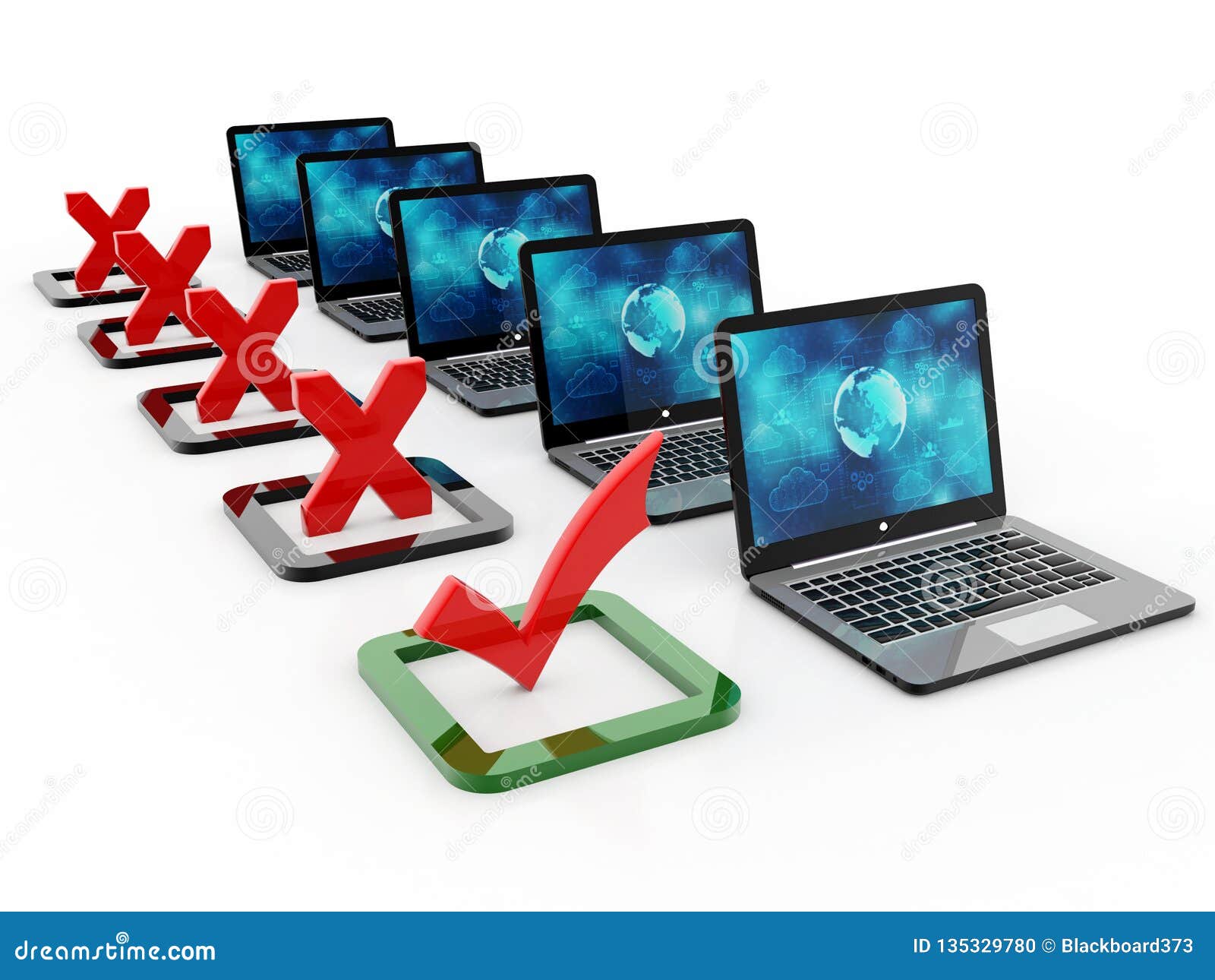 Check 3d Render Icon - Checklist Symbol, Ok Button And Success Green ...