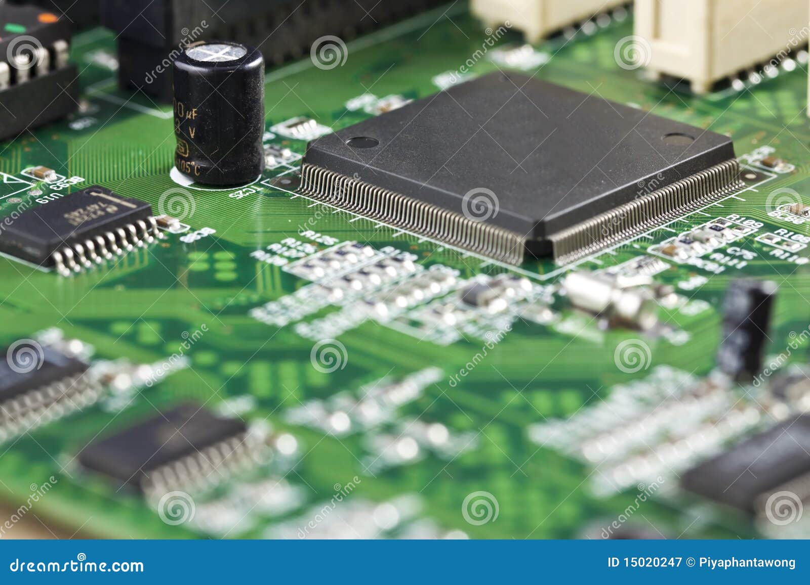 Computer chip stock image. Image of data, information - 15020247