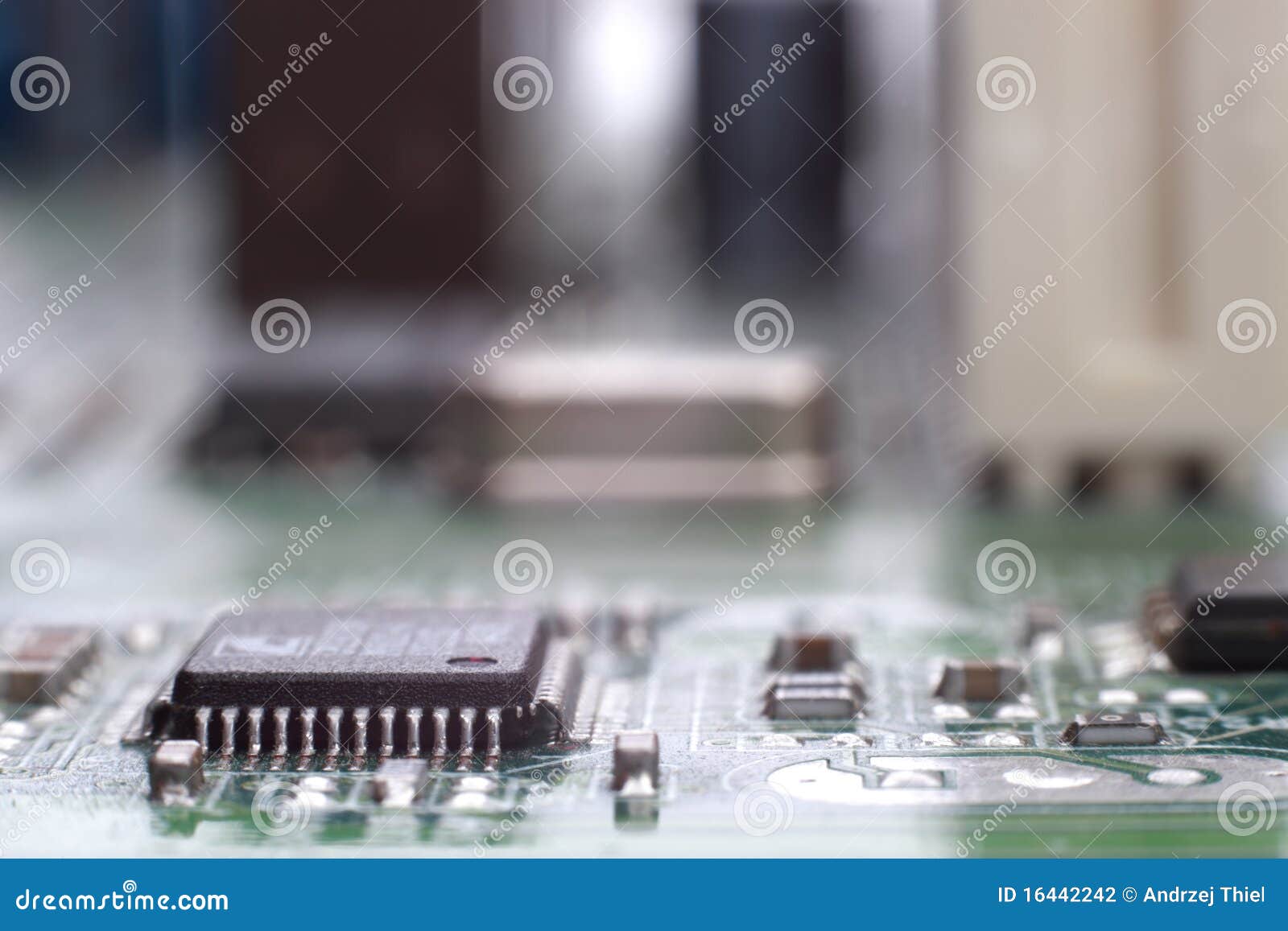 Computer chip stock photo. Image of equipment, small - 16442242