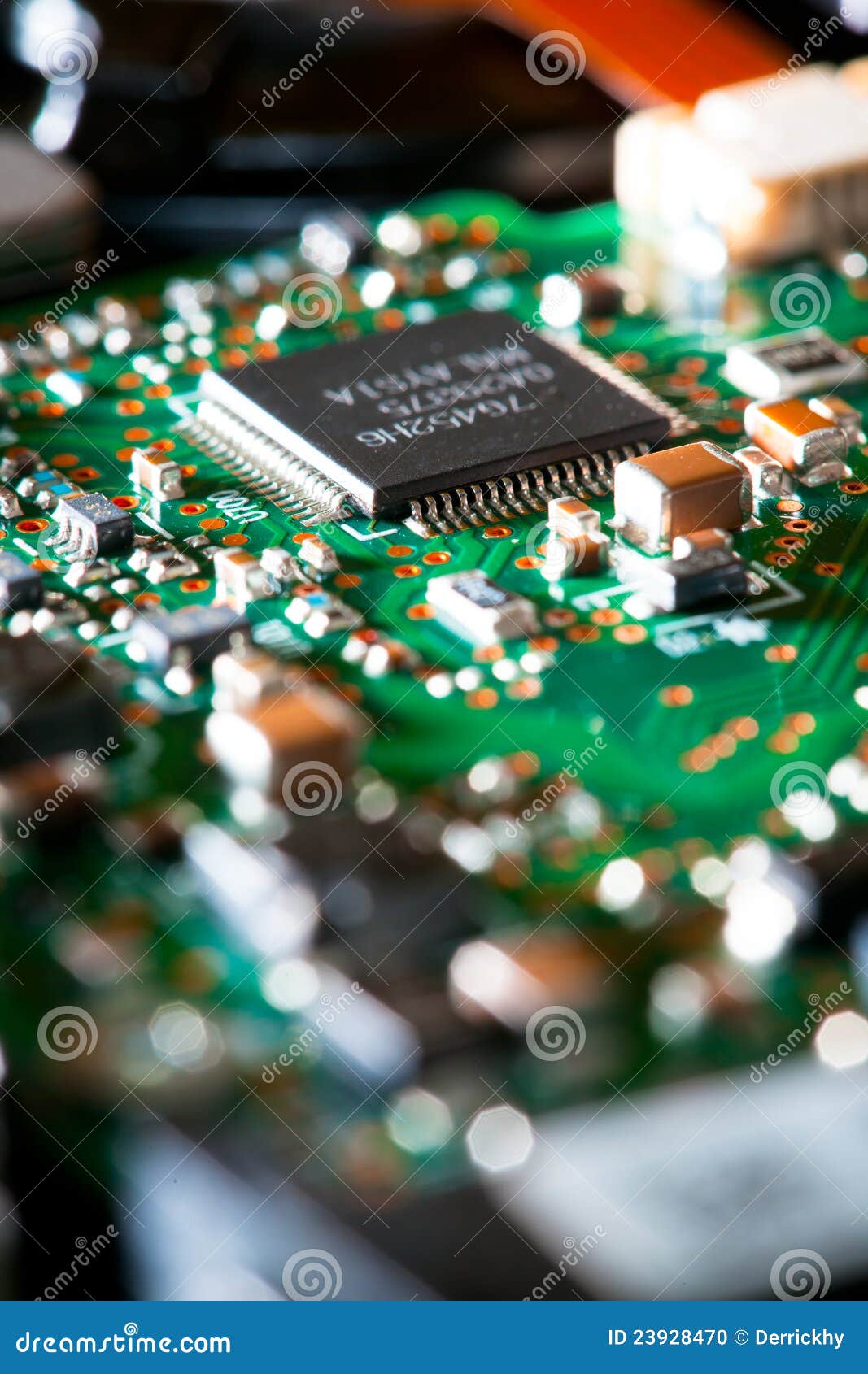Computer Chip stock photo. Image of color, power, communication - 23928470